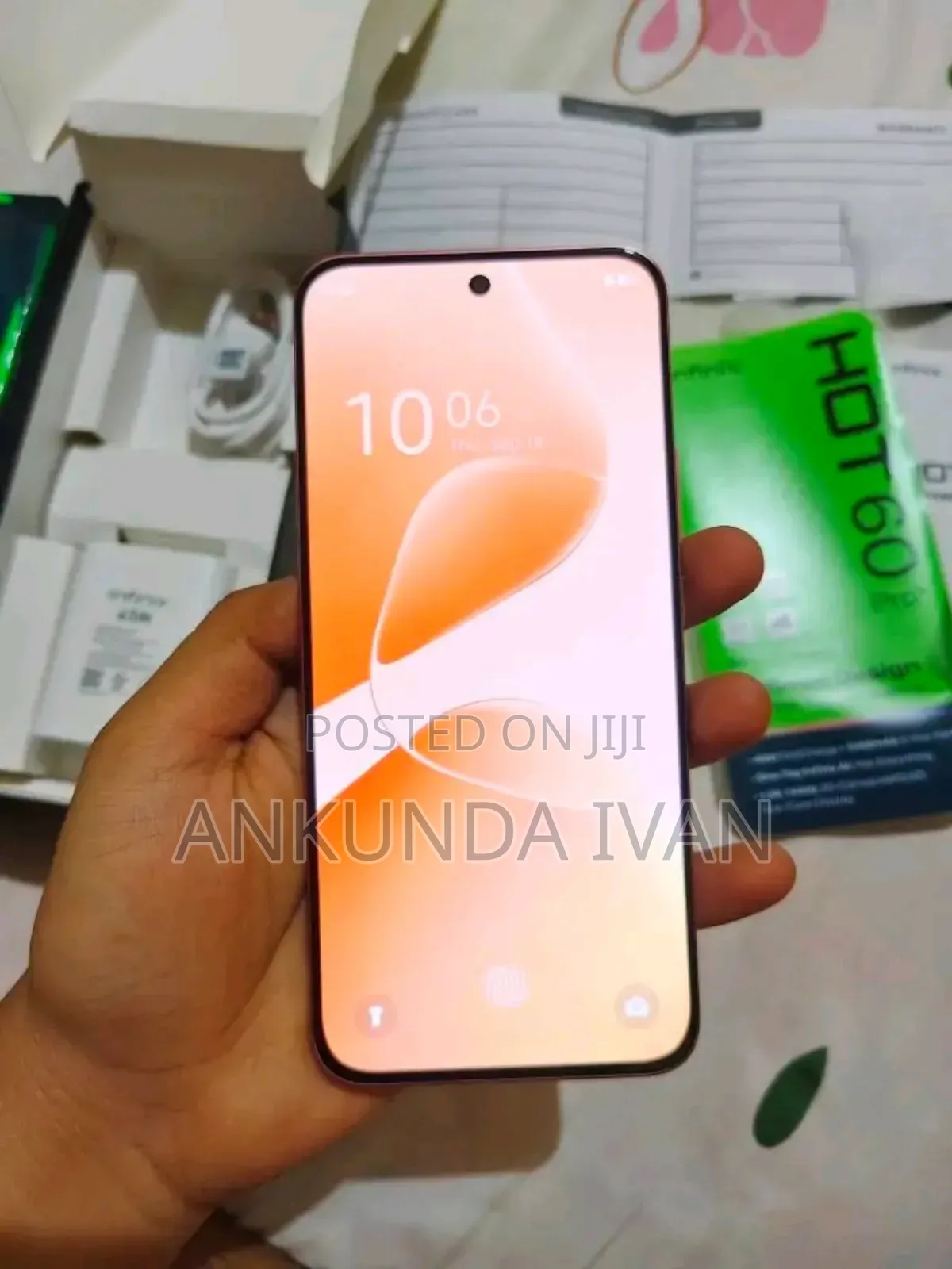 New Infinix Hot 60 Pro+ 128 GB Pink in Central Division - Mobile Phones ...