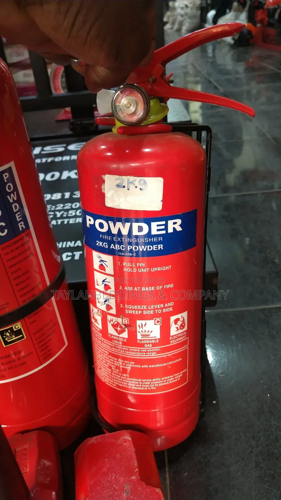 Fire Extinguisher 2kg Use For Home/Kitchen/Office/Factory/Institute in ...