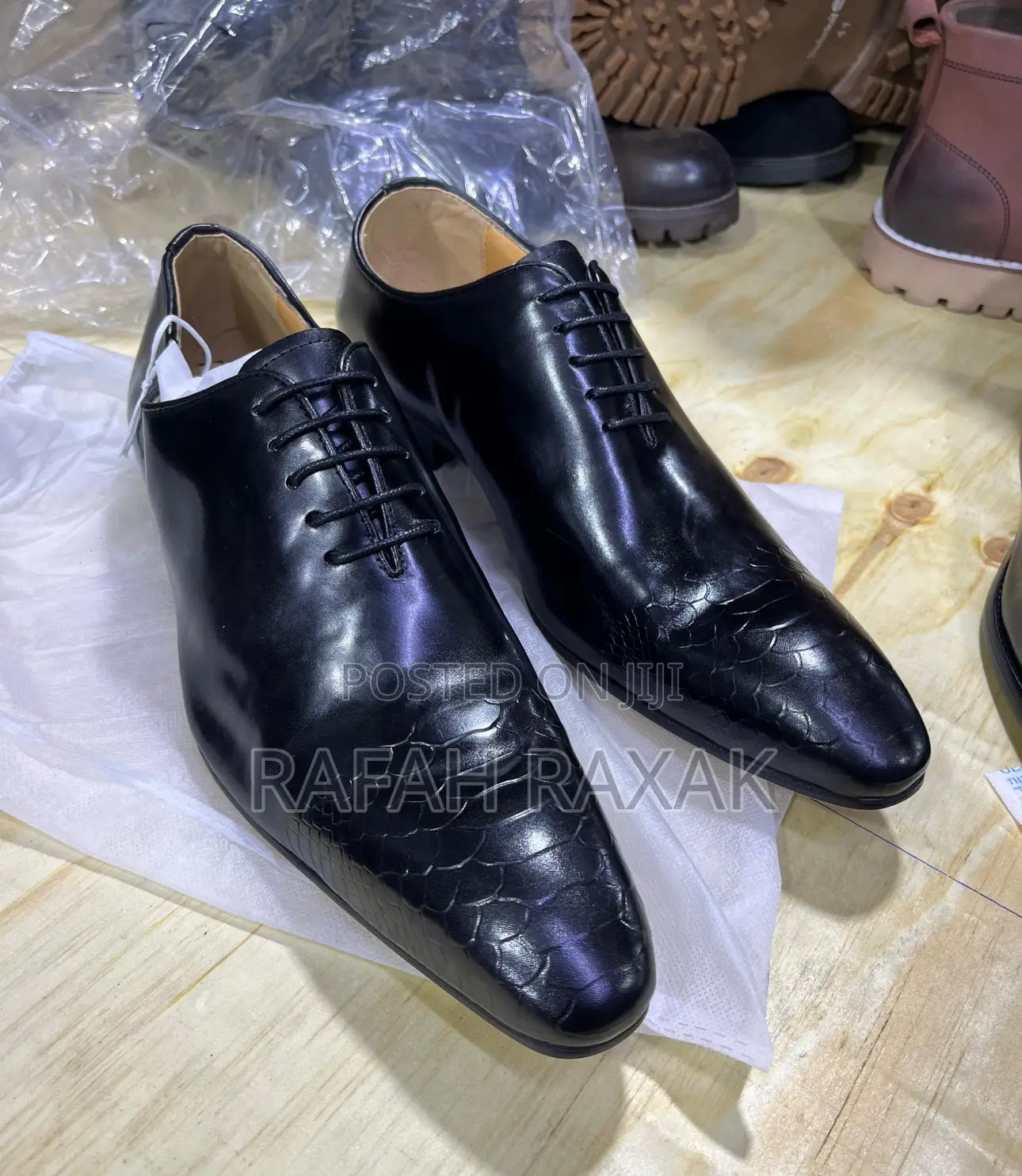 Men’S Classic Pasquale Albaino Italian Gentle/Formal Leather Shoes in ...