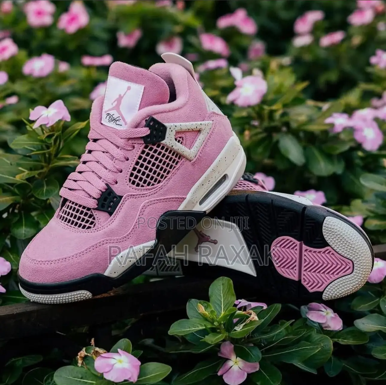 Original Nike Air Jordan 4 Retro “Orchid” Sneakers in Central Division ...