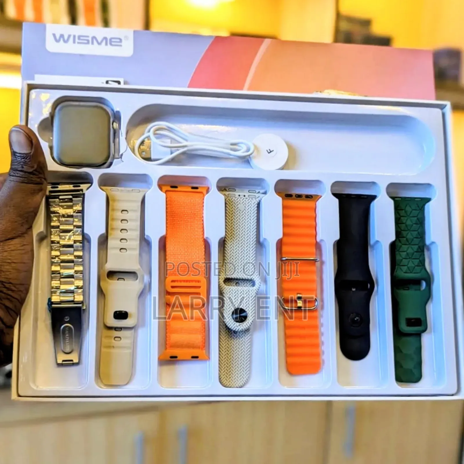 A10 Series Smartwatch – Amoled Display | 7 Straps | Calls + Fitness in ...