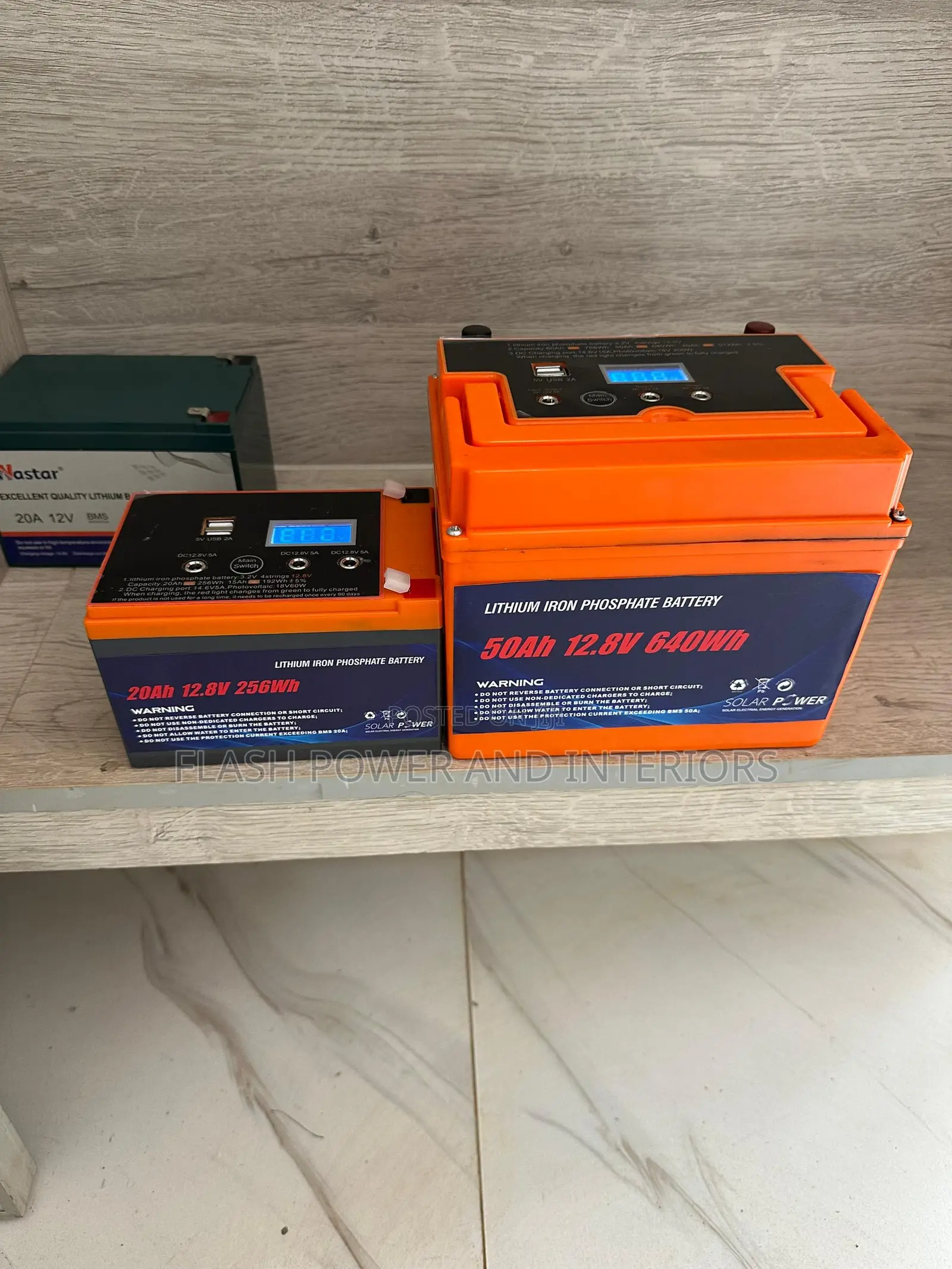 50ah Original Lithium Iron Batteries/Wholesale Price Rates in Central ...