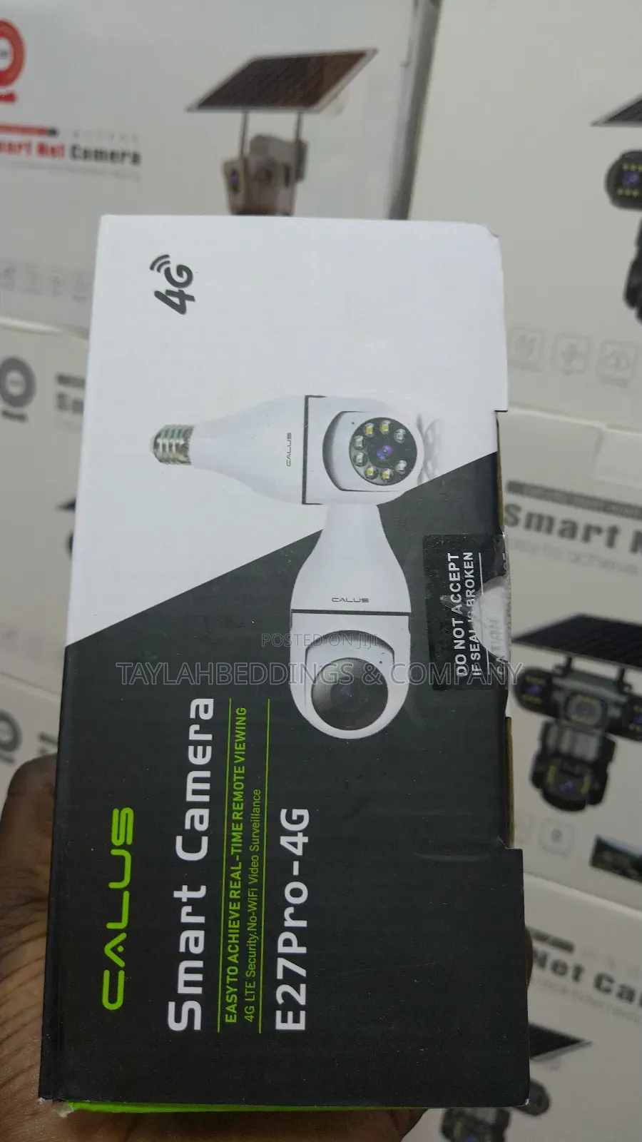 Simcard Smart Camera V380 Pro | Bulb Camera Sim Card Single Lens in ...