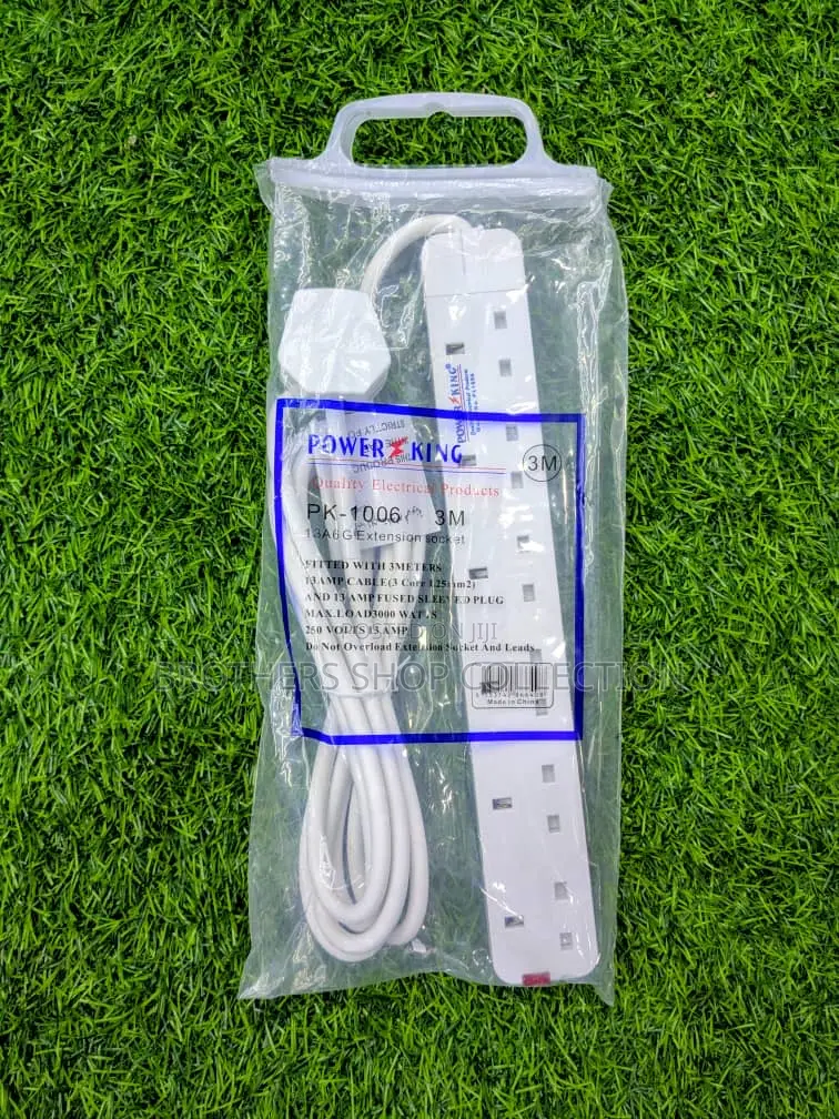 Power King 6-Way Socket Extension Cable in Central Division ...
