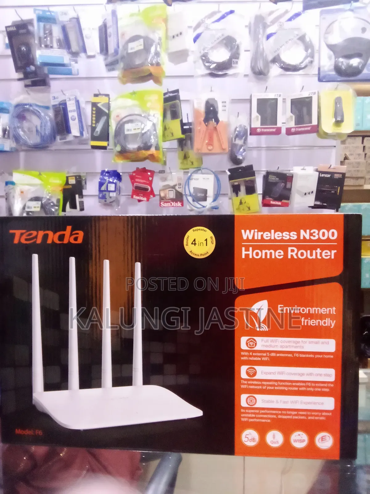Tenda Wireless N300 Home Router in Central Division - Networking ...