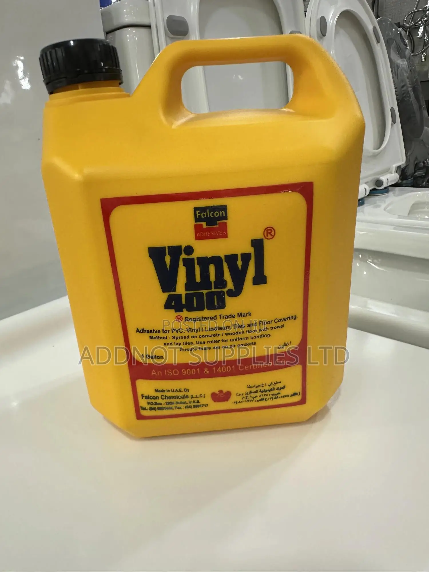 PVC Vinyl Adhesive | Glue | Falcon Vinyl 400 in Central Division ...