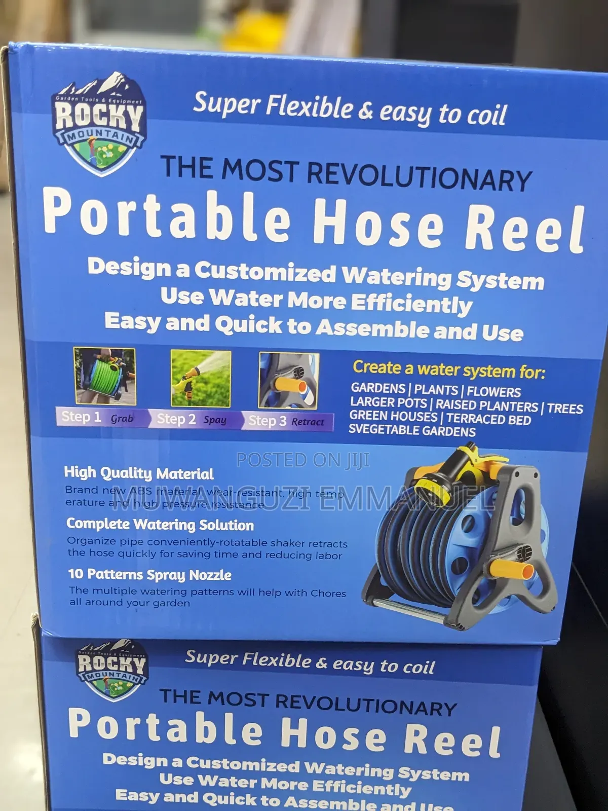 Rocky Mountain Portable Hose Reel. in Central Division - Garden ...