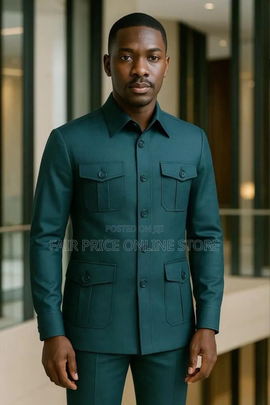 Short Sleeved Suit / Kawunda Kaunda Suit / Senator Suits in Central ...