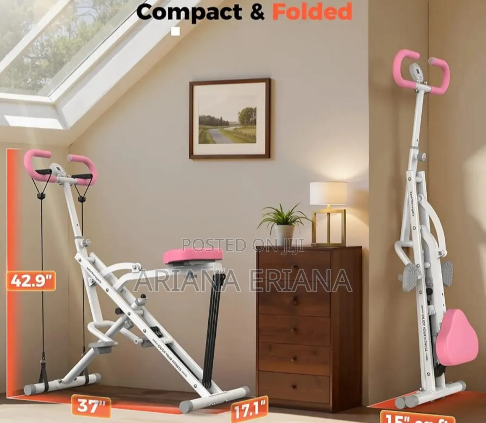 Foldable Deep Squat and Core Abs Exercise Machine in Central Division ...