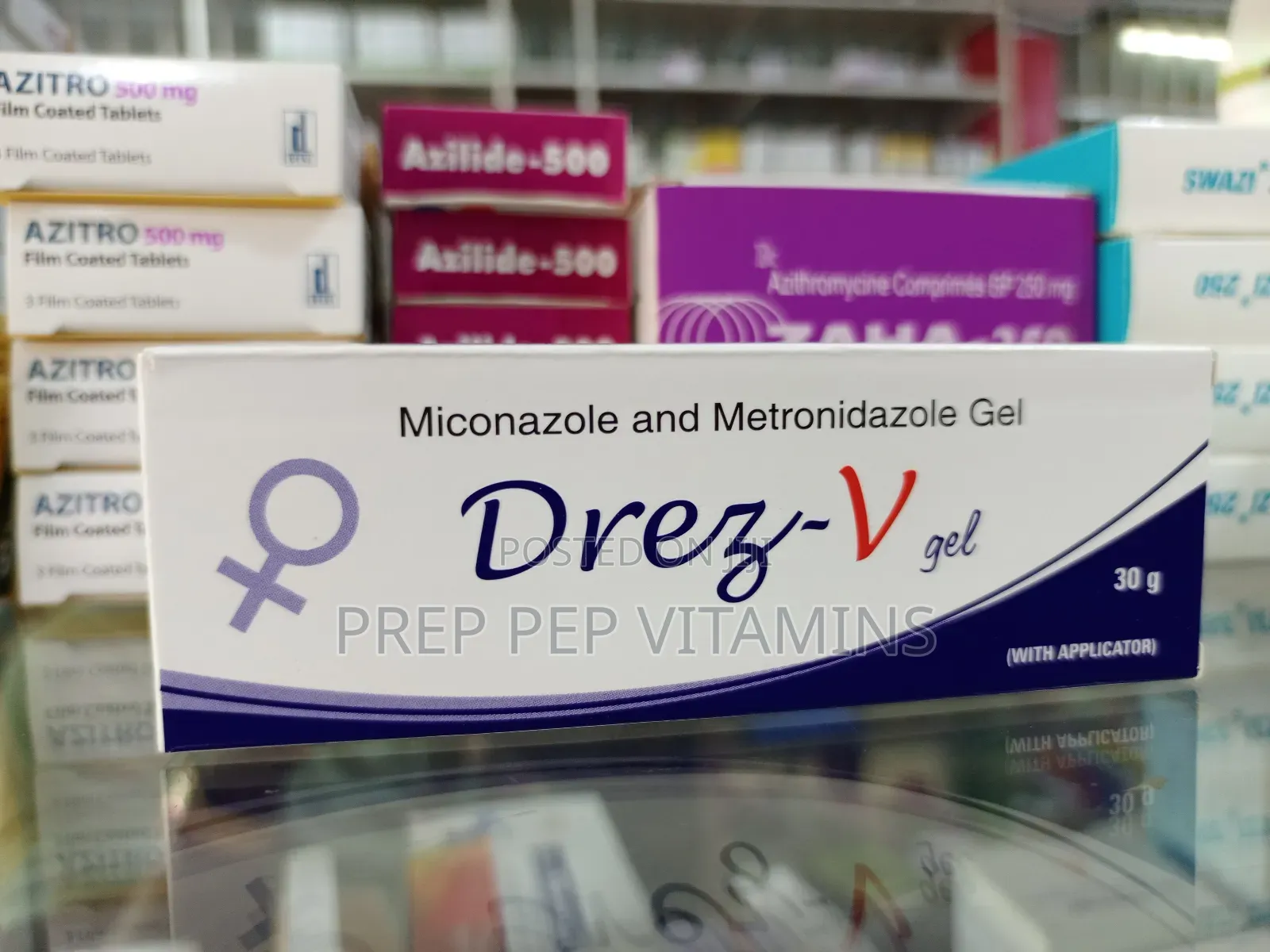 Drez-v 30g Vaginal Gel -for Candida Itchy Yellow Green Fishy Discharge ...