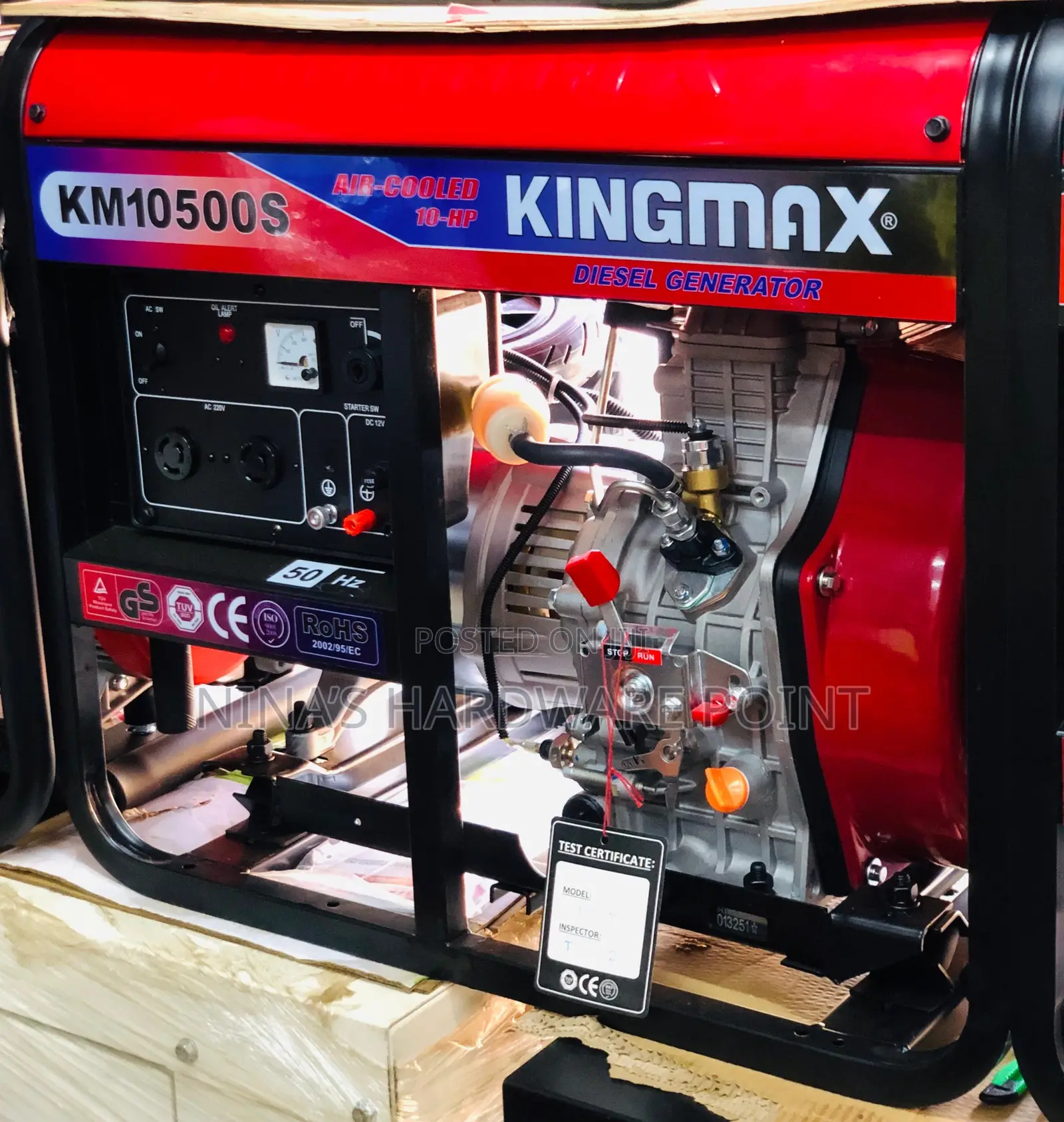 Diesel Generator Kingmax Km10500s in Central Division - Electrical ...