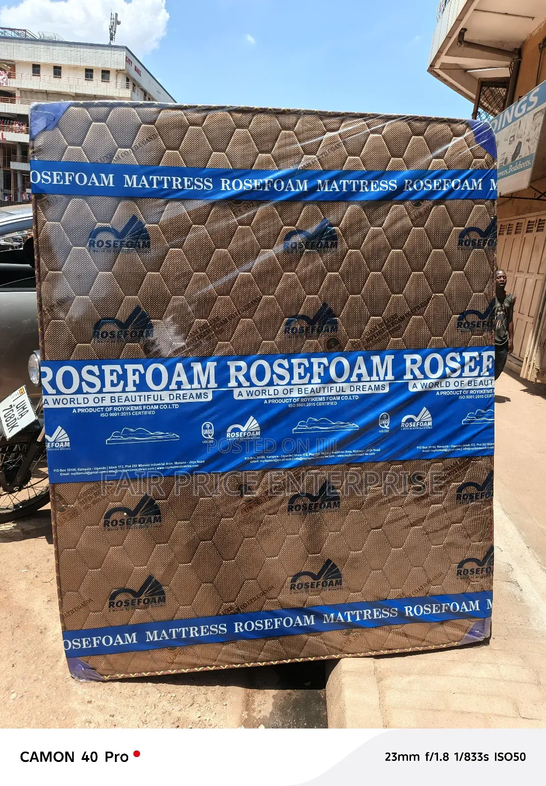 5x6 By6 Inches Rose Foam Mattress High Density in Central Division ...