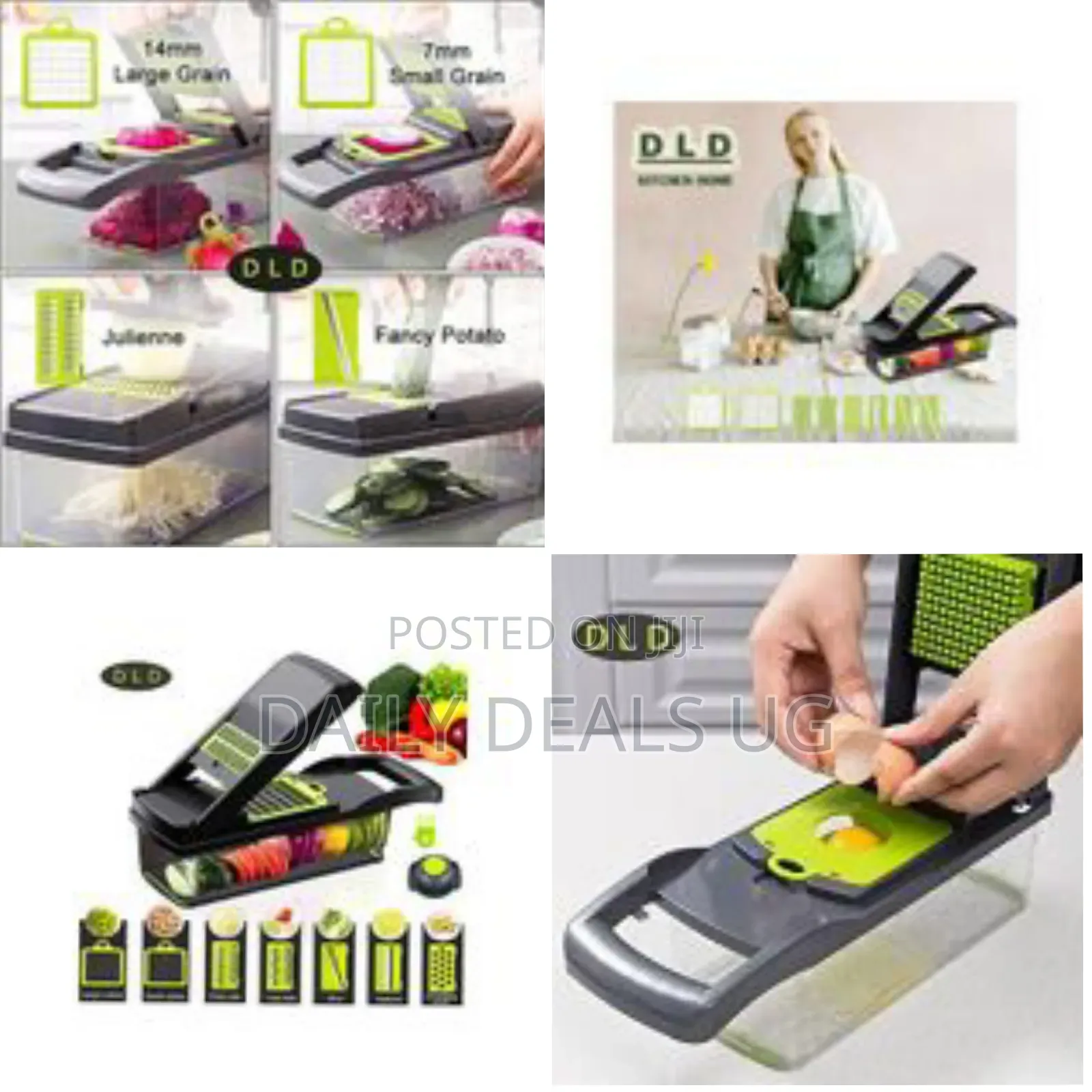 11 in 1 Multi-Function Vegetable and Fruit Chopper Kitchen Diced in ...