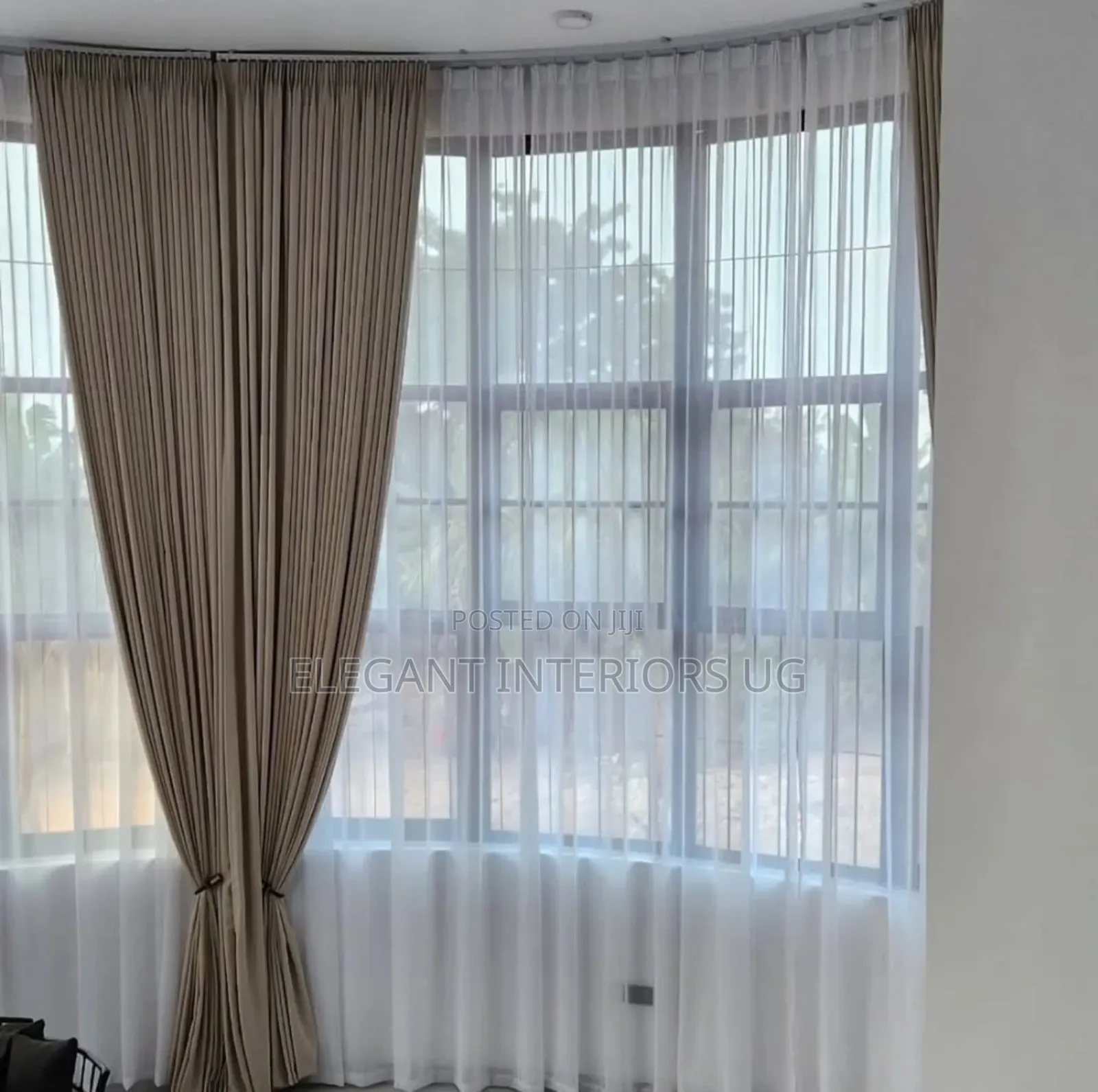 Elegant Curtain Material in Quality Fabric in Central Division - Home ...