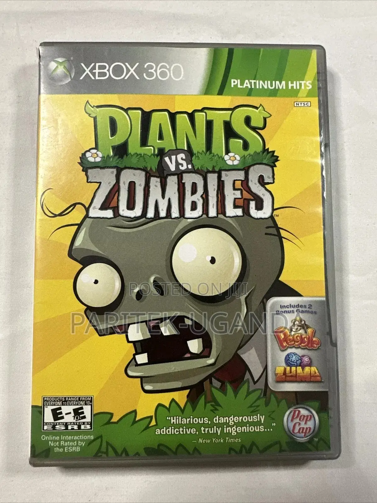 Plants vs Zombies Xbox 360 Used in Central Division - Video Games ...