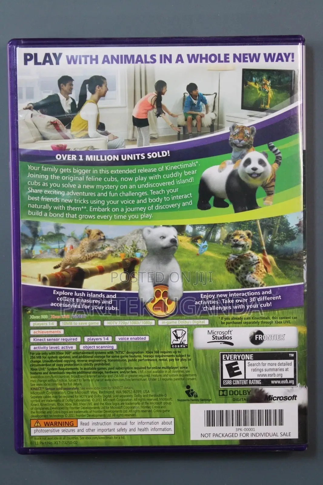 Kinectimals Xbox 360 Used in Central Division - Video Games, Paritek ...