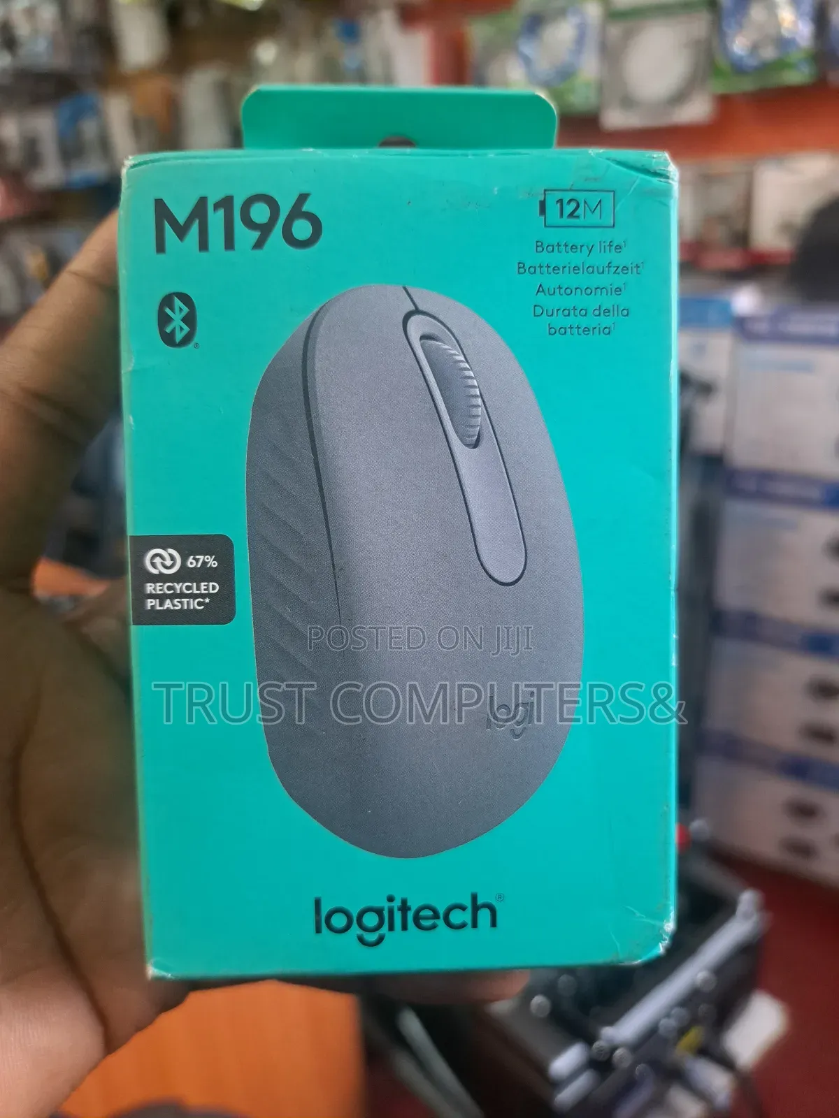Logitech M196 Bluetooth Mouse Original in Central Division - Computer Accessories , Justine ...