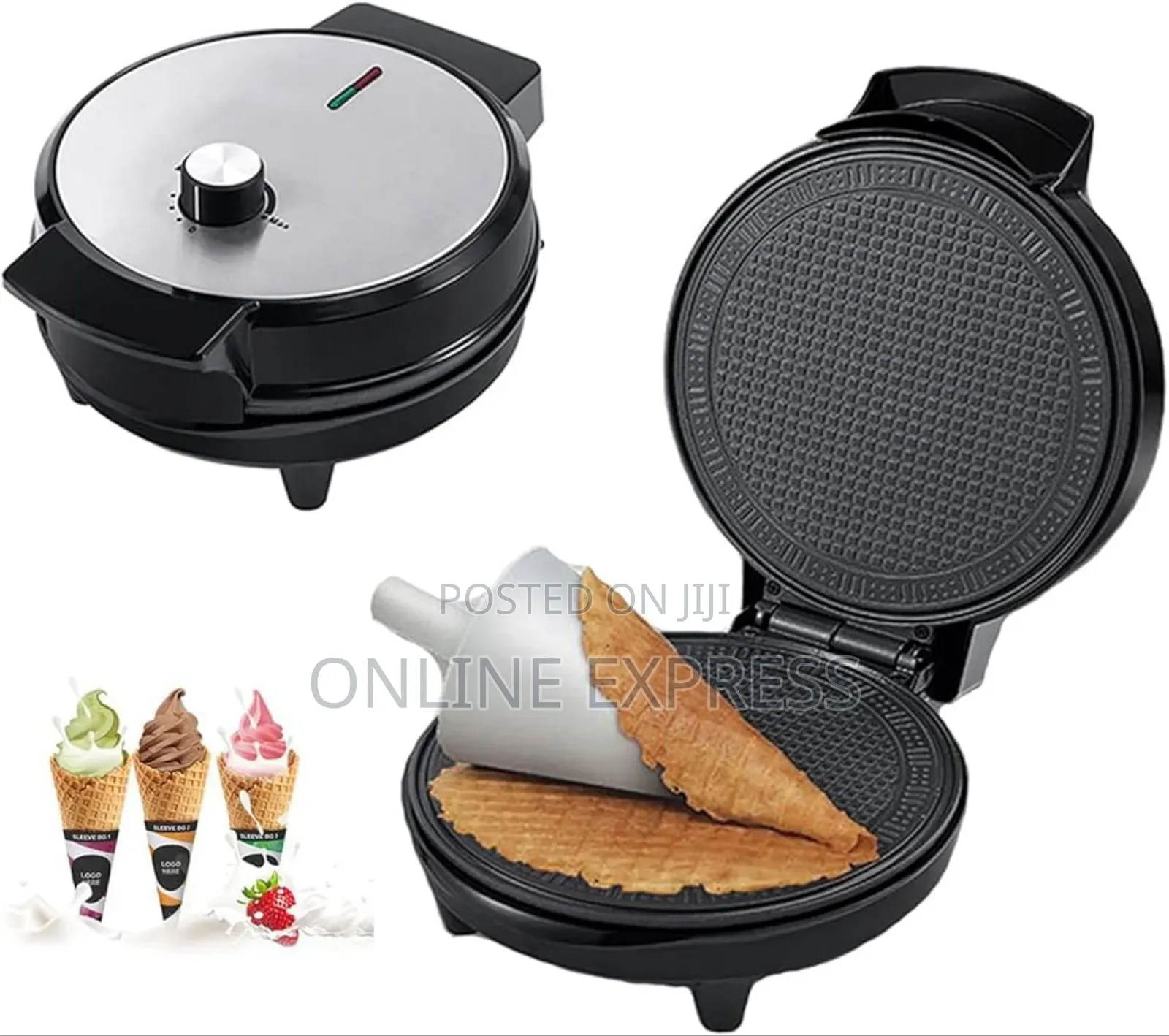 Raf Ice Cone Waffle Maker in Central Division - Kitchen Appliances ...
