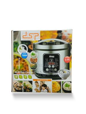 DSP 5.0l Multifunctional Rice Cooker – 12 Programs, 700w, Stainless. in ...