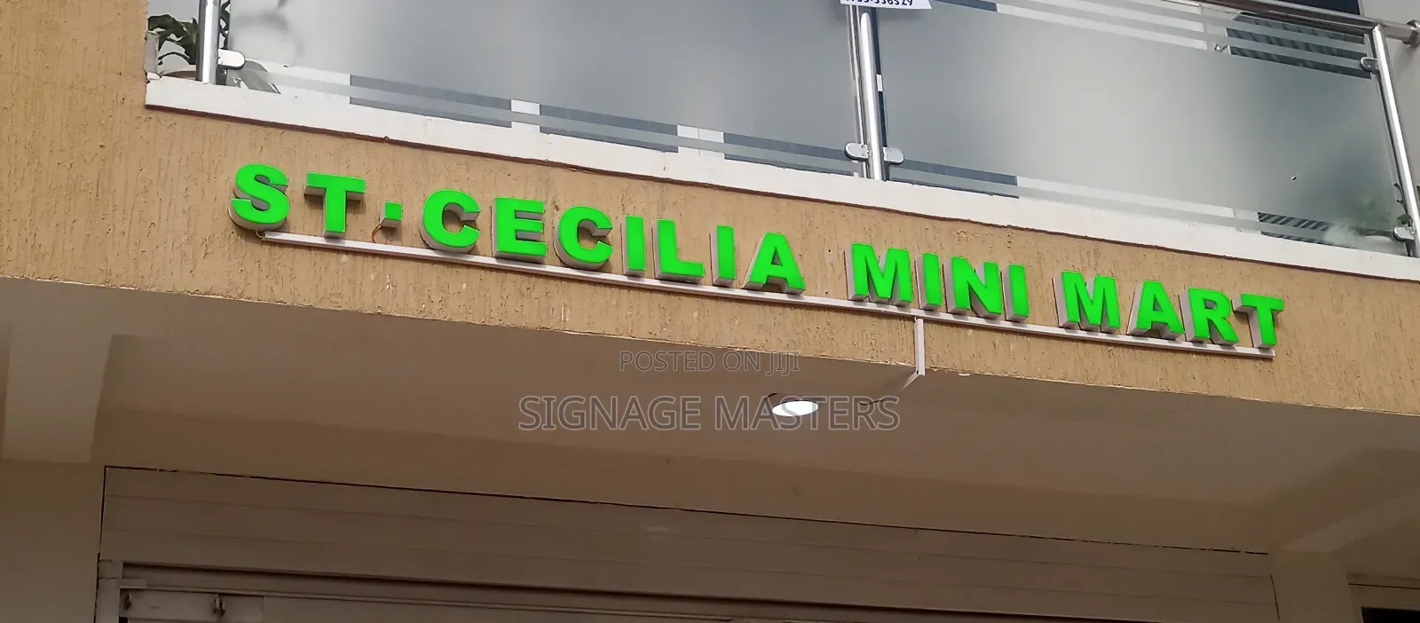 Green Mini Mart Signage in Central Division - Printing Services ...