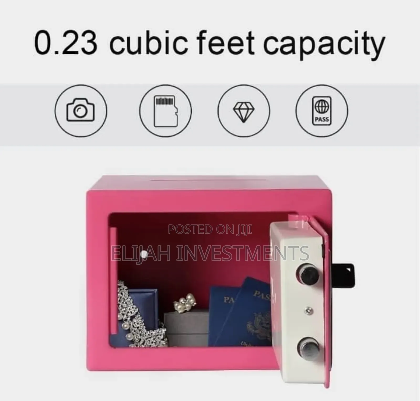 Mini Electronic Deluxe Digital Security Safe Box in Central Division ...