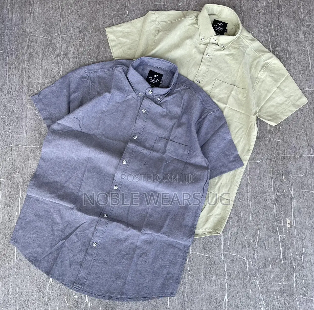 Classy Men Short Sleeved Linen Shirts in Central Division - Clothing ...