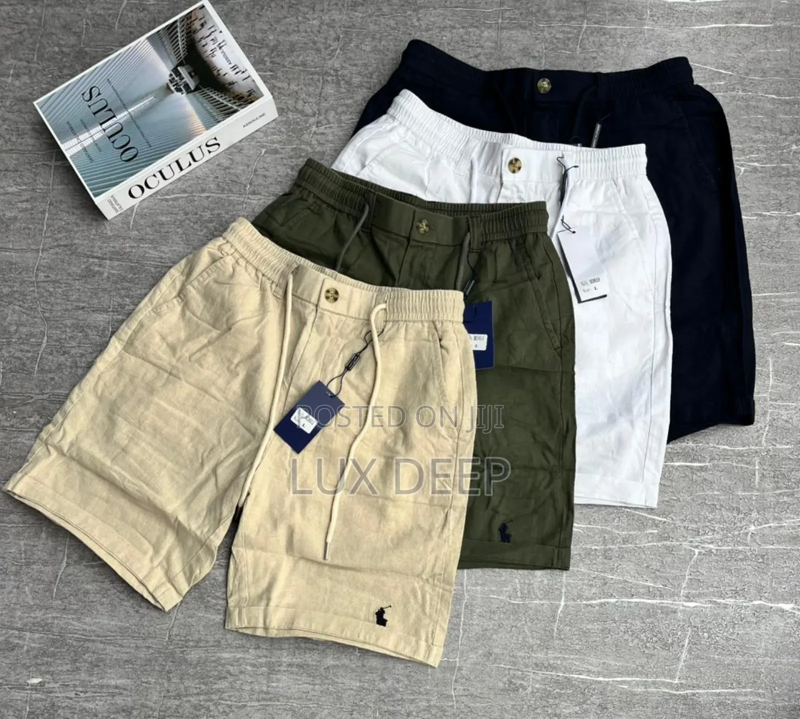 Run Away Linen Shorts in Central Division - Clothing, Lux Deep | Jiji.ug