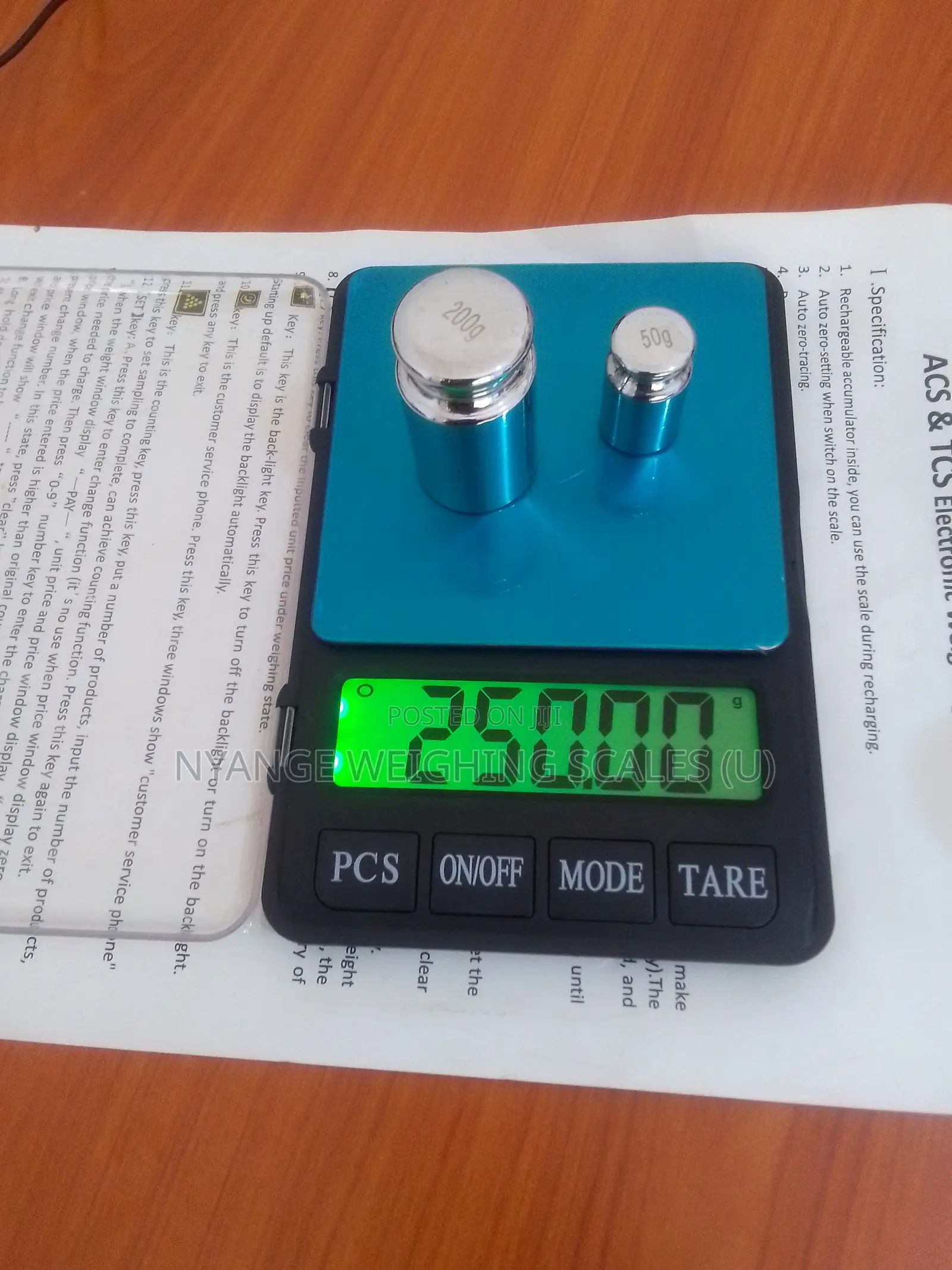 Compact Kitchen Weighing Scale 600g Weigh Digital Weighing Scale in ...