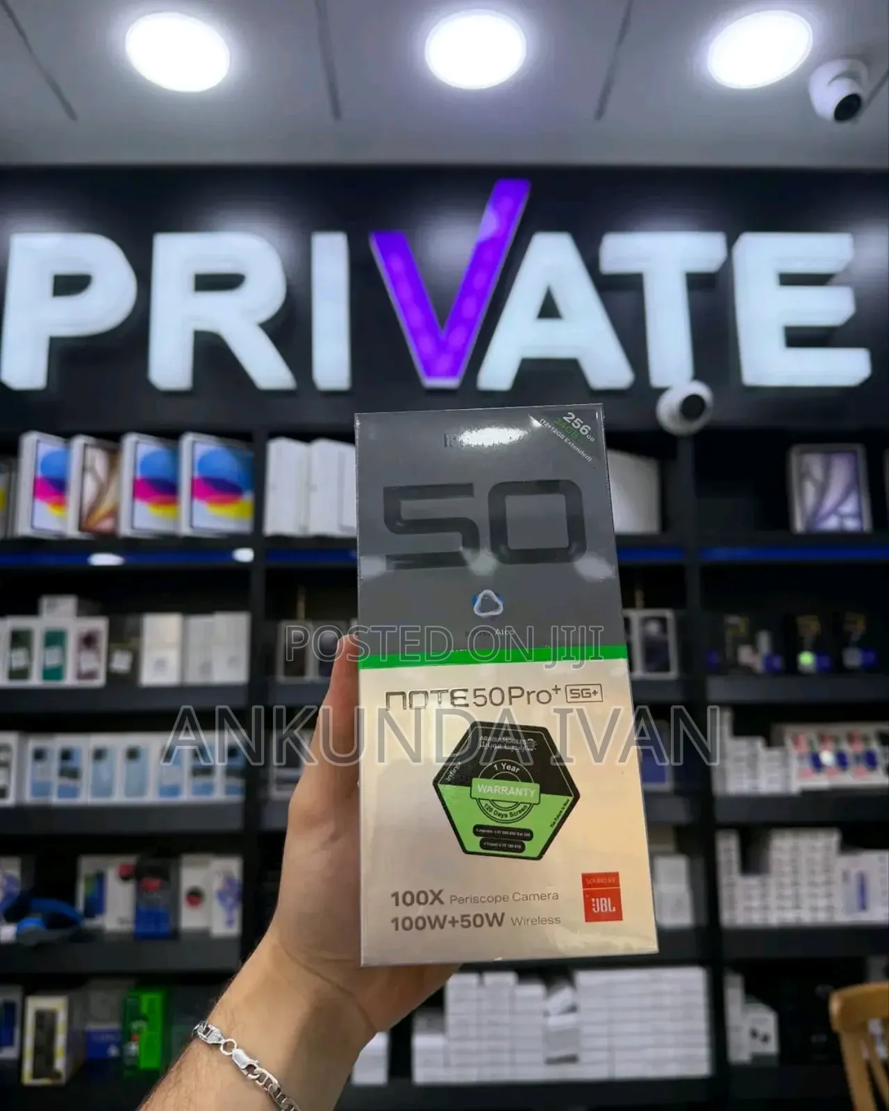New Infinix Note 50 Pro+ 256 GB Gray in Central Division - Mobile ...