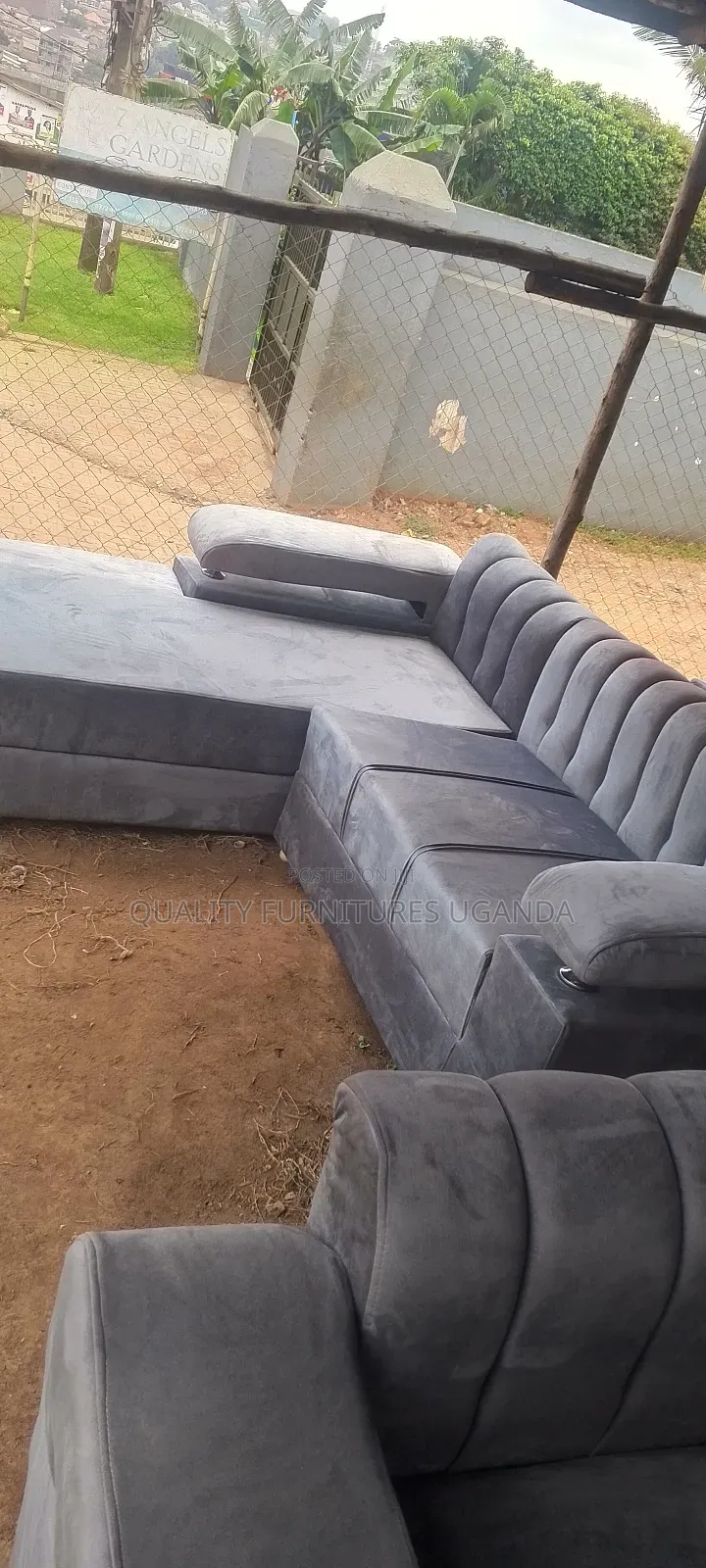 Chaise Gray Sofa Bed in Makindye - Furniture, James Mukisa | Jiji.ug