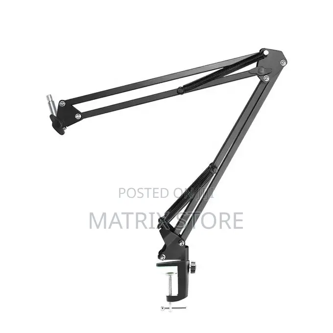 Flexible Adjustable Microphone Stand Suspension Scissor Arm Stand in ...