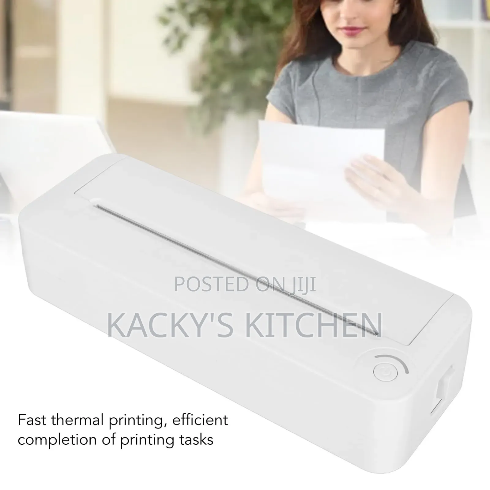 Thermal Portable Inkless Printer. Suitable for A4 Paper Printing in ...