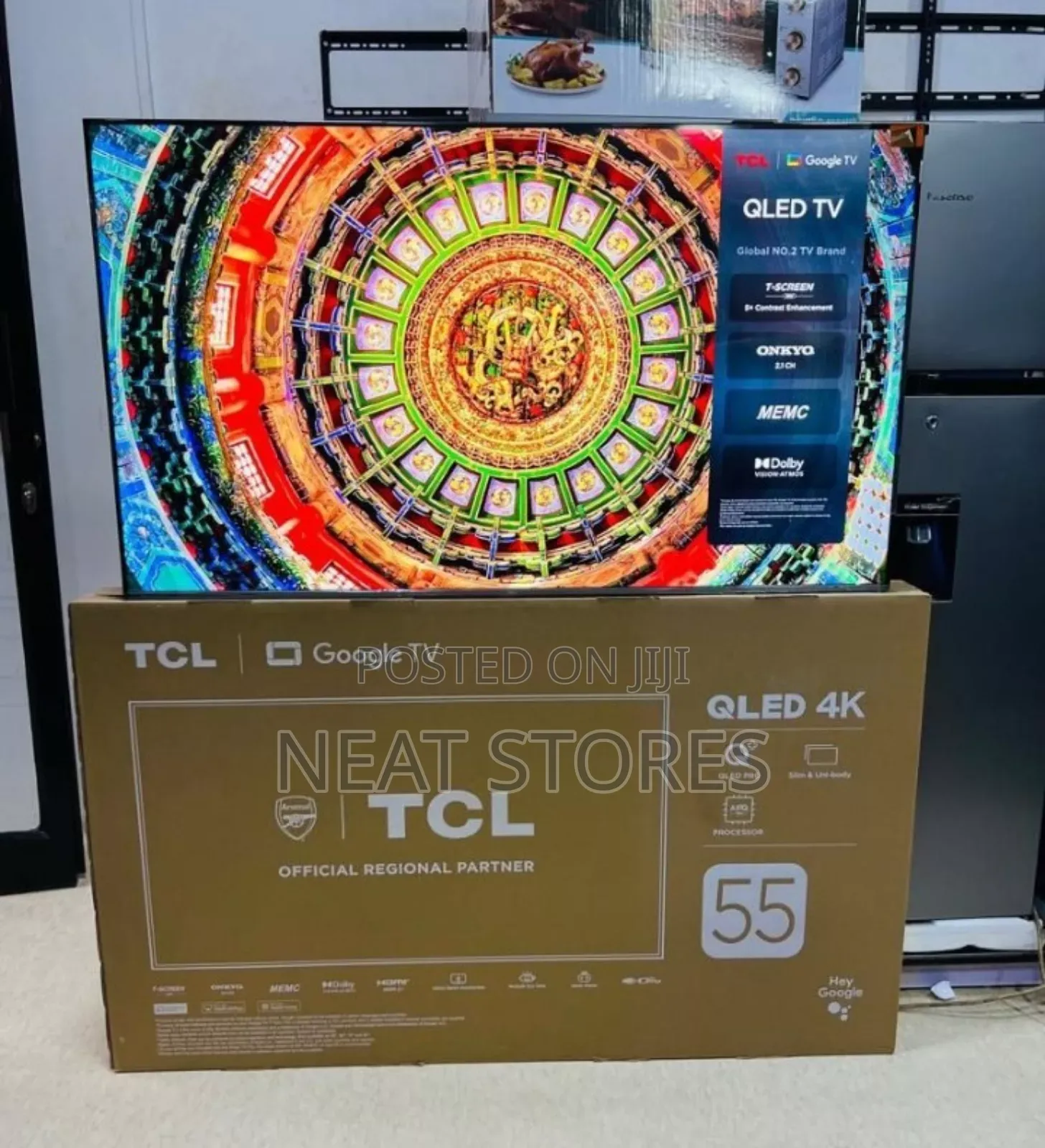 TCL 55" Smart Qled Tv in Central Division - TV & DVD Equipment, Neat ...