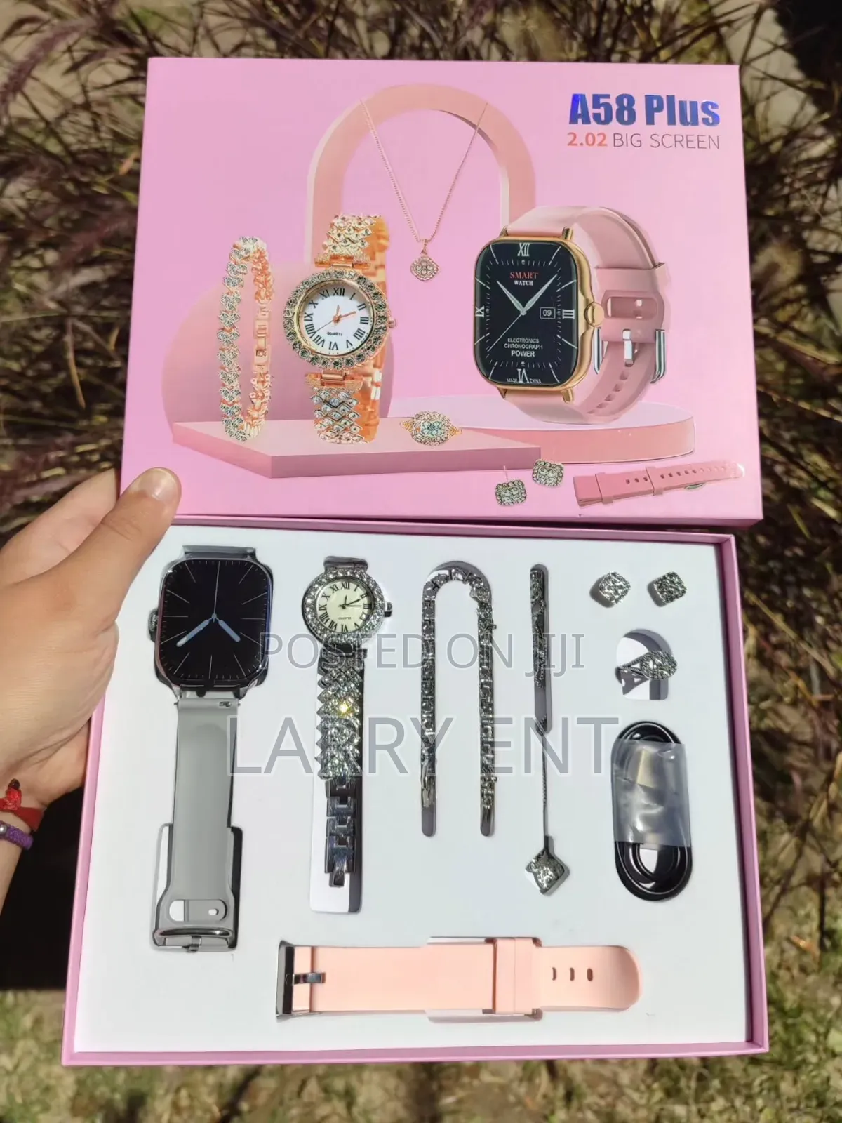 A58 Plus Smartwatch With Jewelry Gift Box – For Classy Women in Central ...