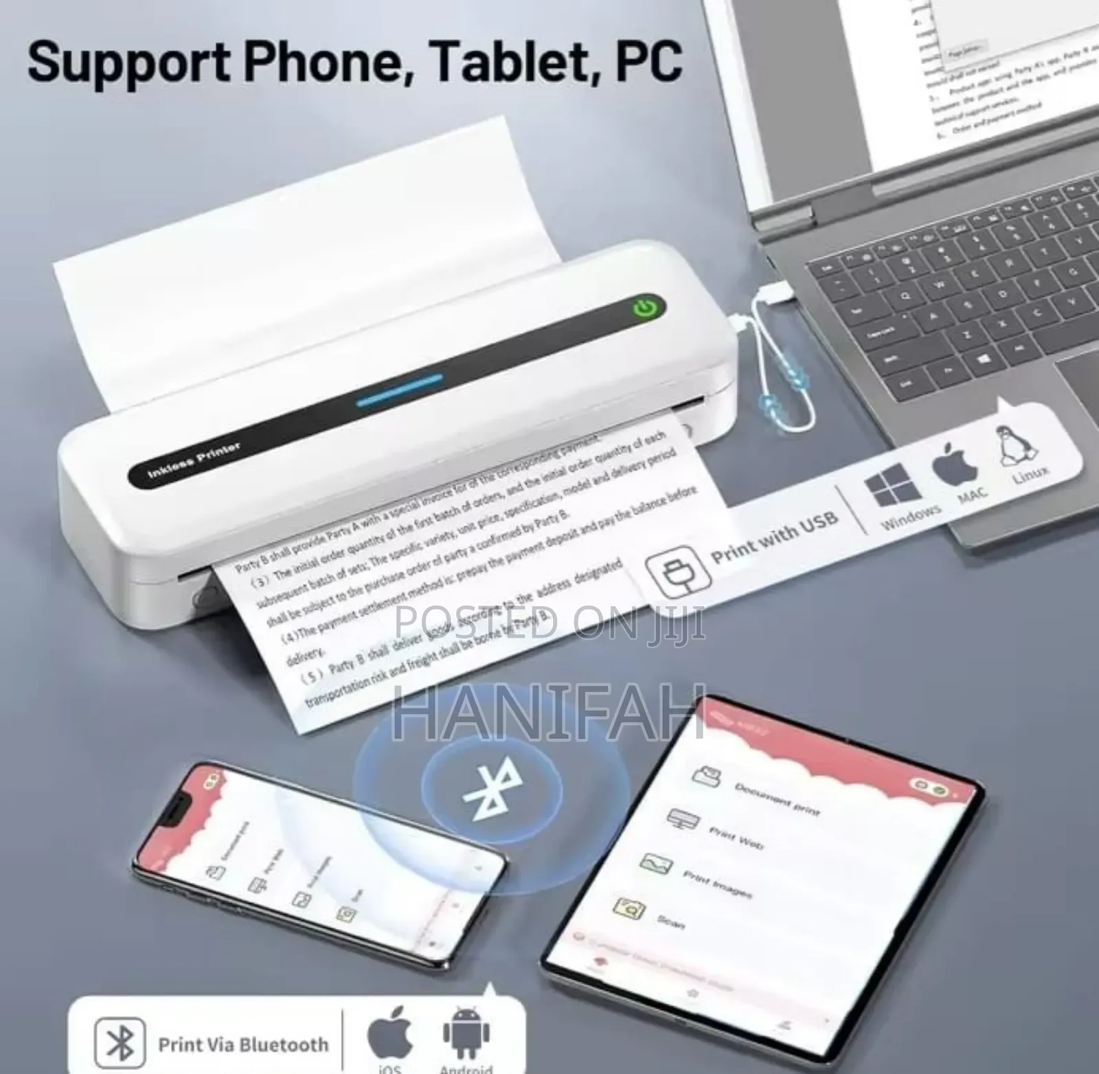Portable Inkless Thermal Printer in Central Division - Printers ...