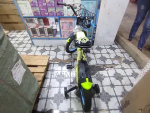 Light Green Bicycle/ Bike With A Carrier. 2 To 10 Years in Central ...