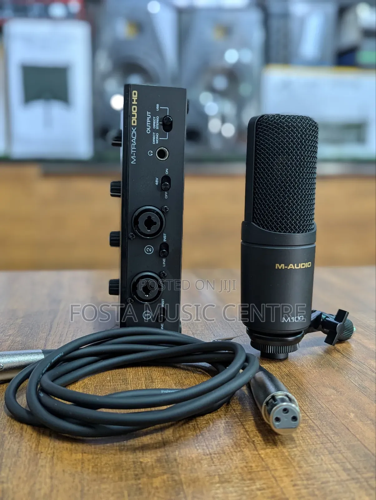 M-Audio Sound Card and Microphone in Central Division - Audio & Music ...