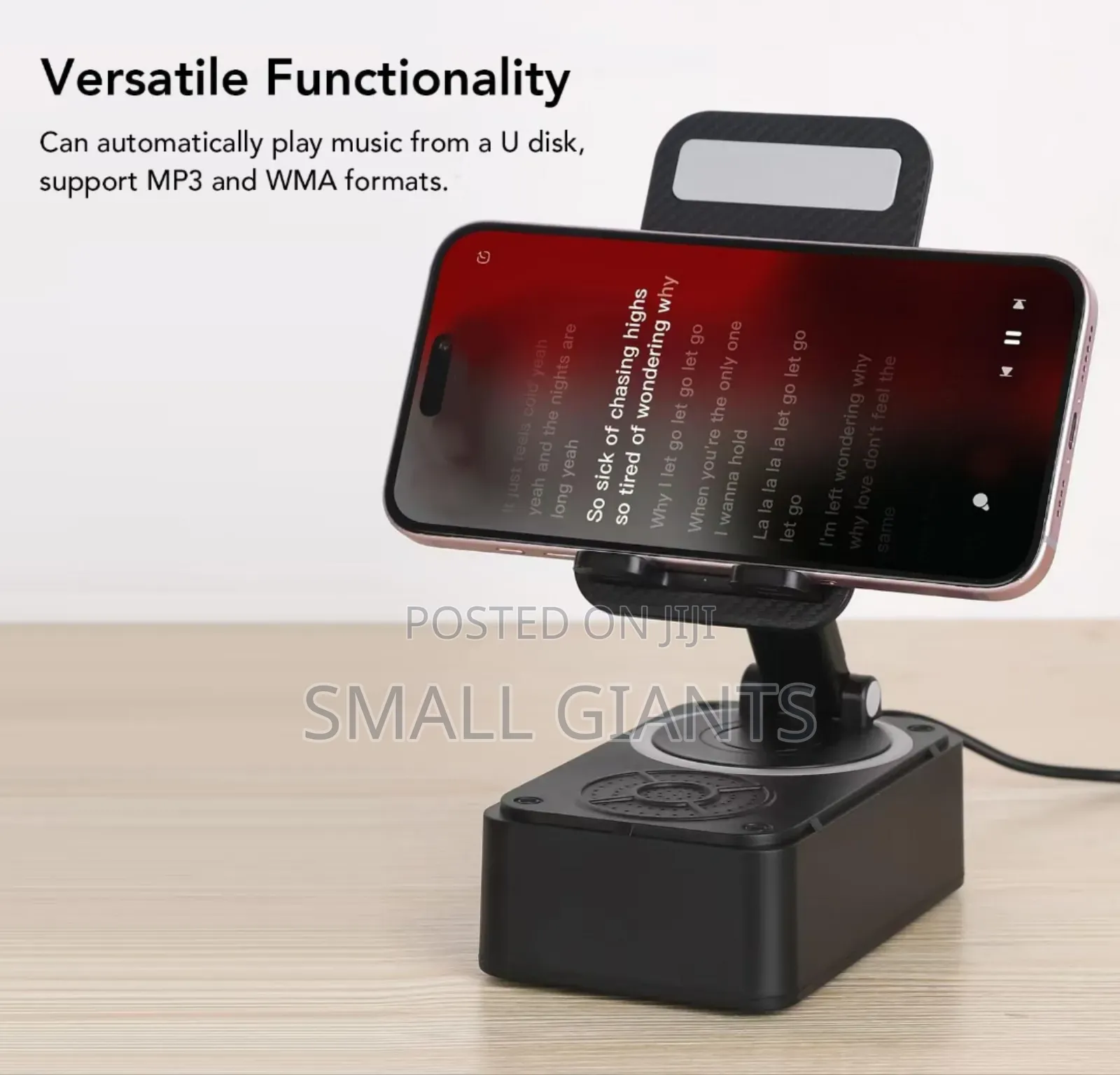 Foldable Phone Stand With A Built-in Bluetooth Speaker in Central ...