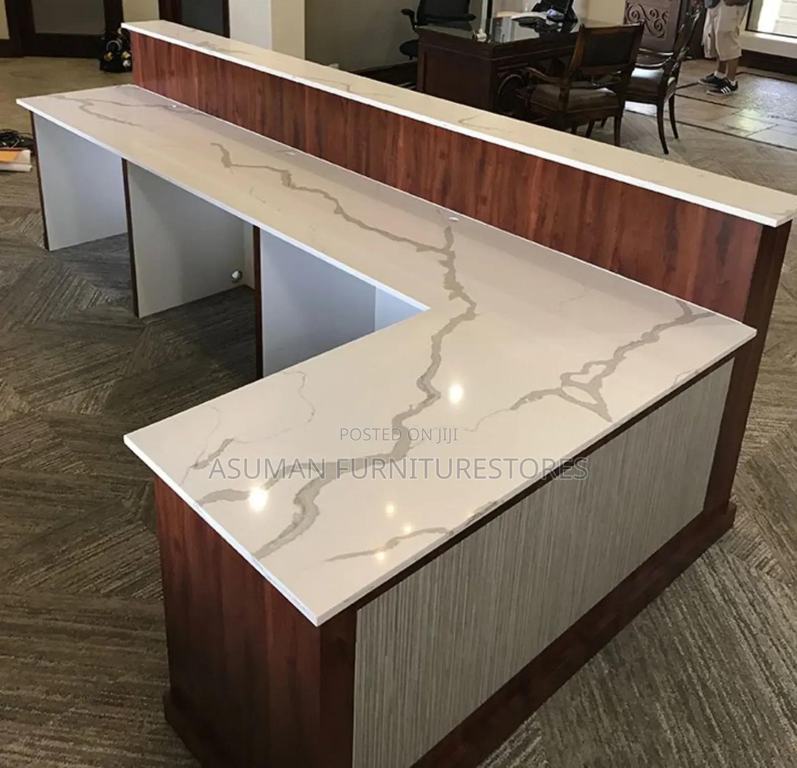 Standard Size Reception Desk Call Us On in Central Division - Furniture ...