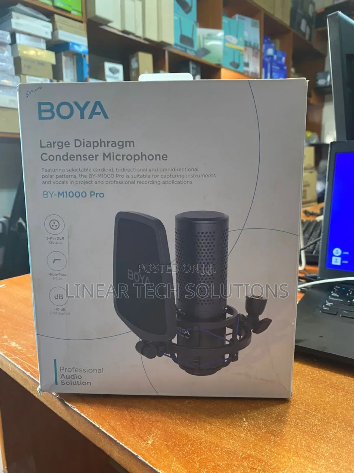 Boya by-M1000 Pro Large Diaphragm Condenser Microphone in Central ...