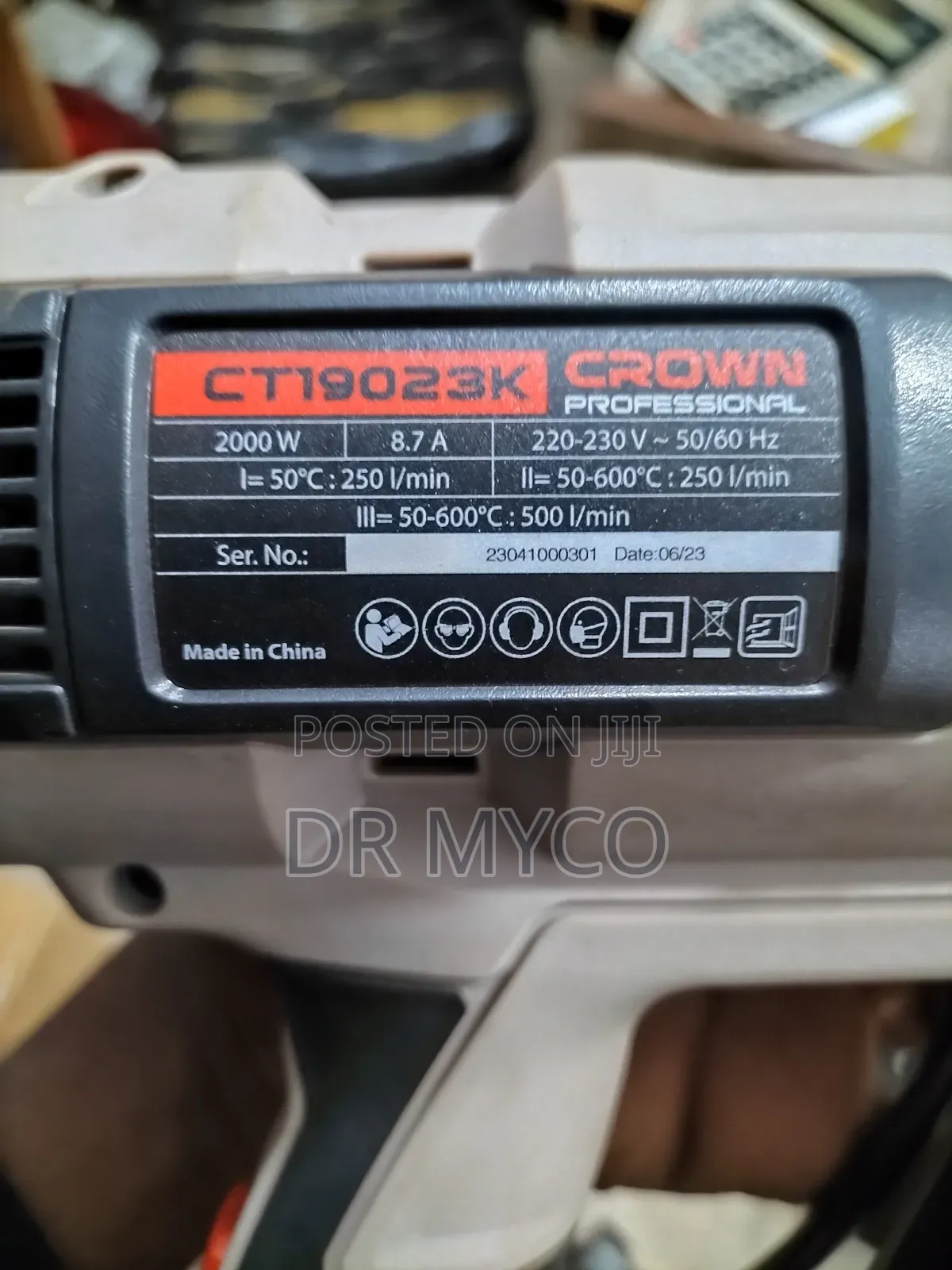Crown Heat Gun in Central Division - Electrical Hand Tools, Dr Myco ...