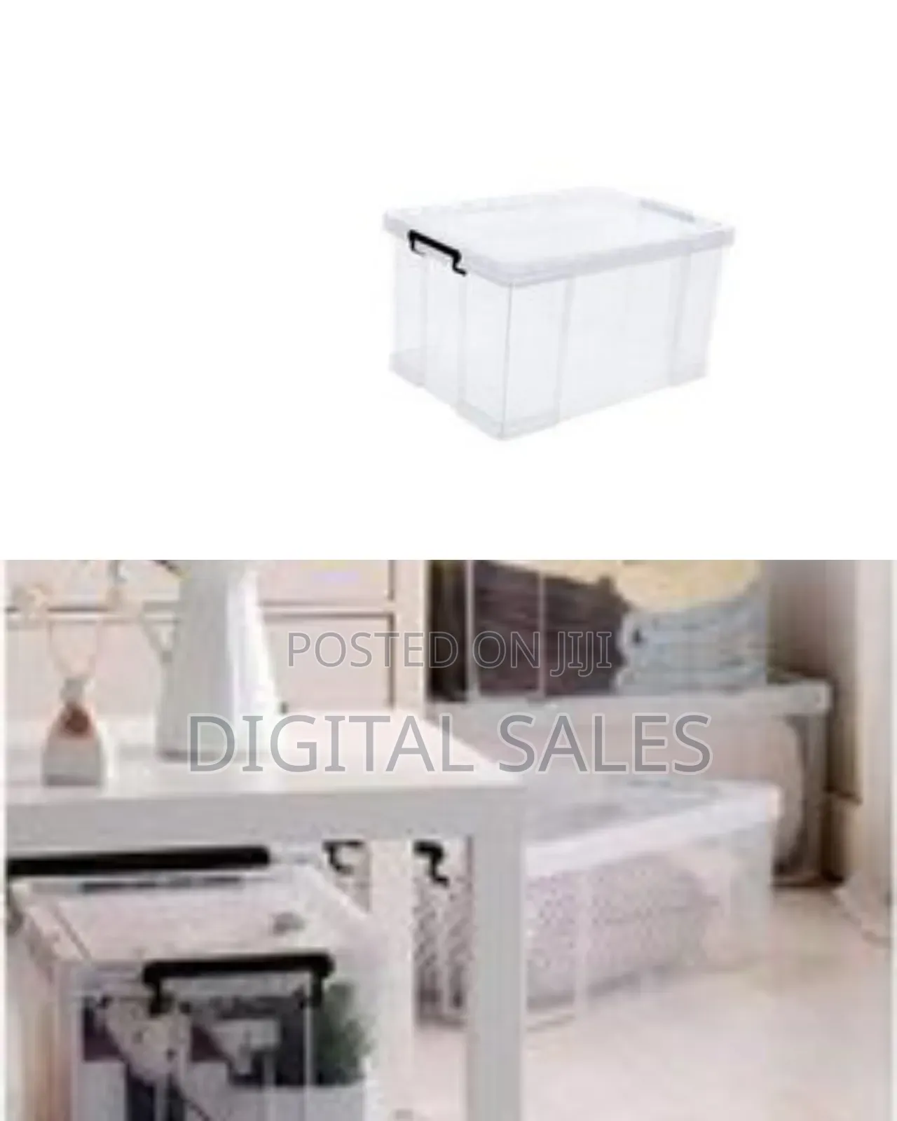 Plastic Stackable Organizer Storage Box in Central Division - Storage ...