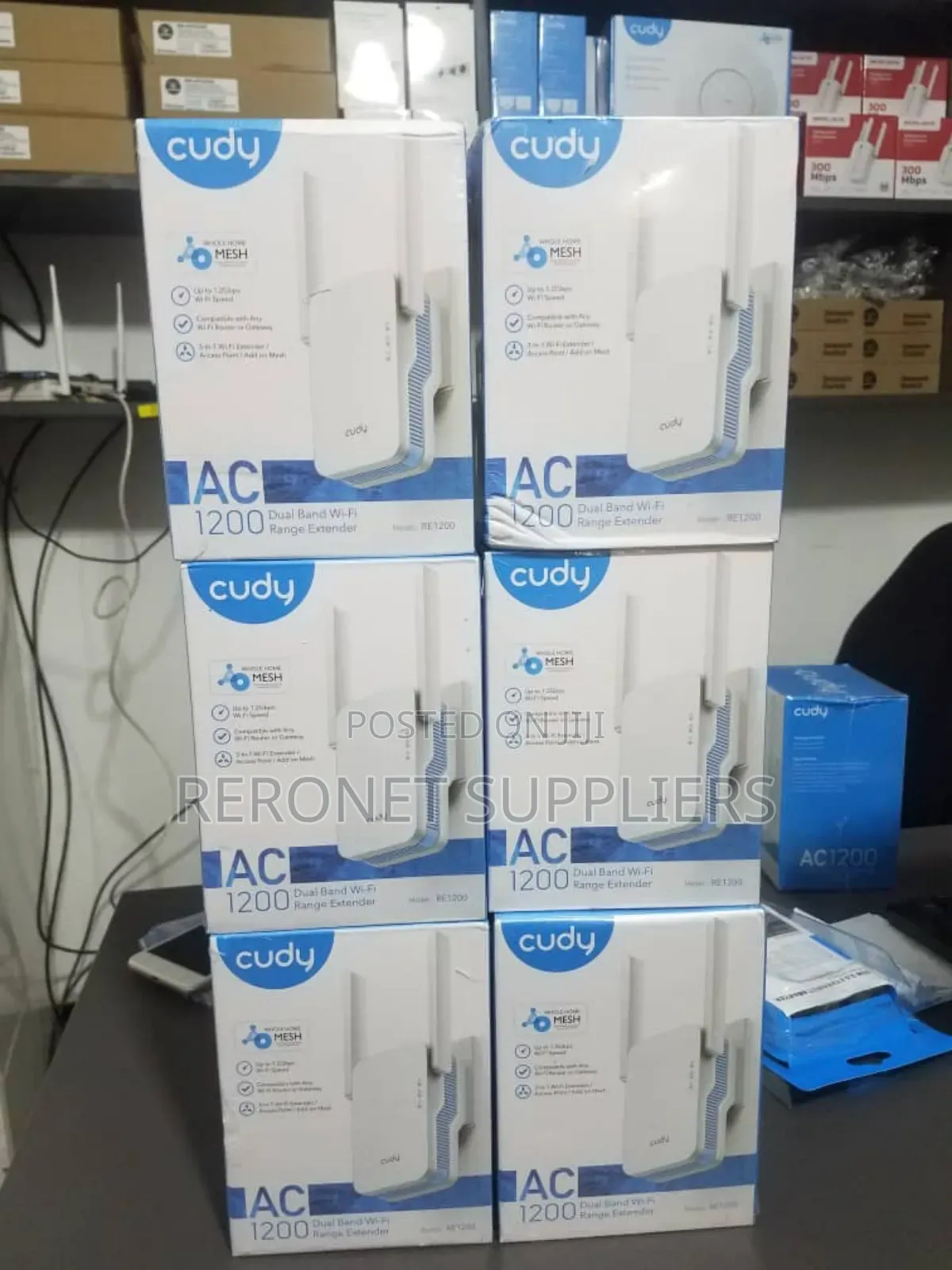 Cudy Ac 1200 Daulband Wifi Wireless Repeater in Central Division - Networking Products, Reronet ...