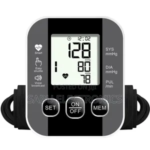 Smart Electronic Blood Pressure Monitor – Arm Type – Memory Function in ...