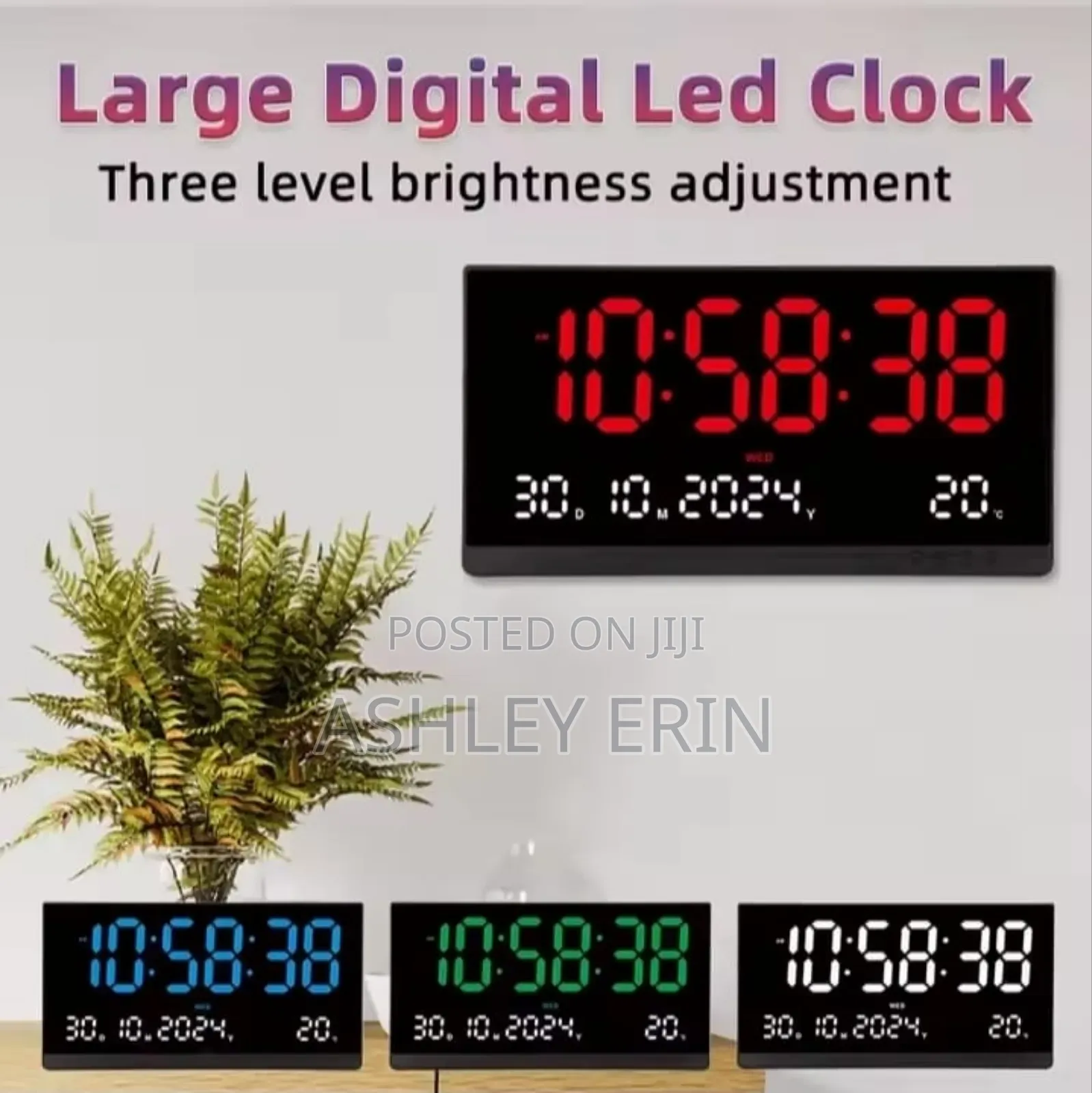 Led Multifunction Wall Digital Clock in Central Division - Home ...