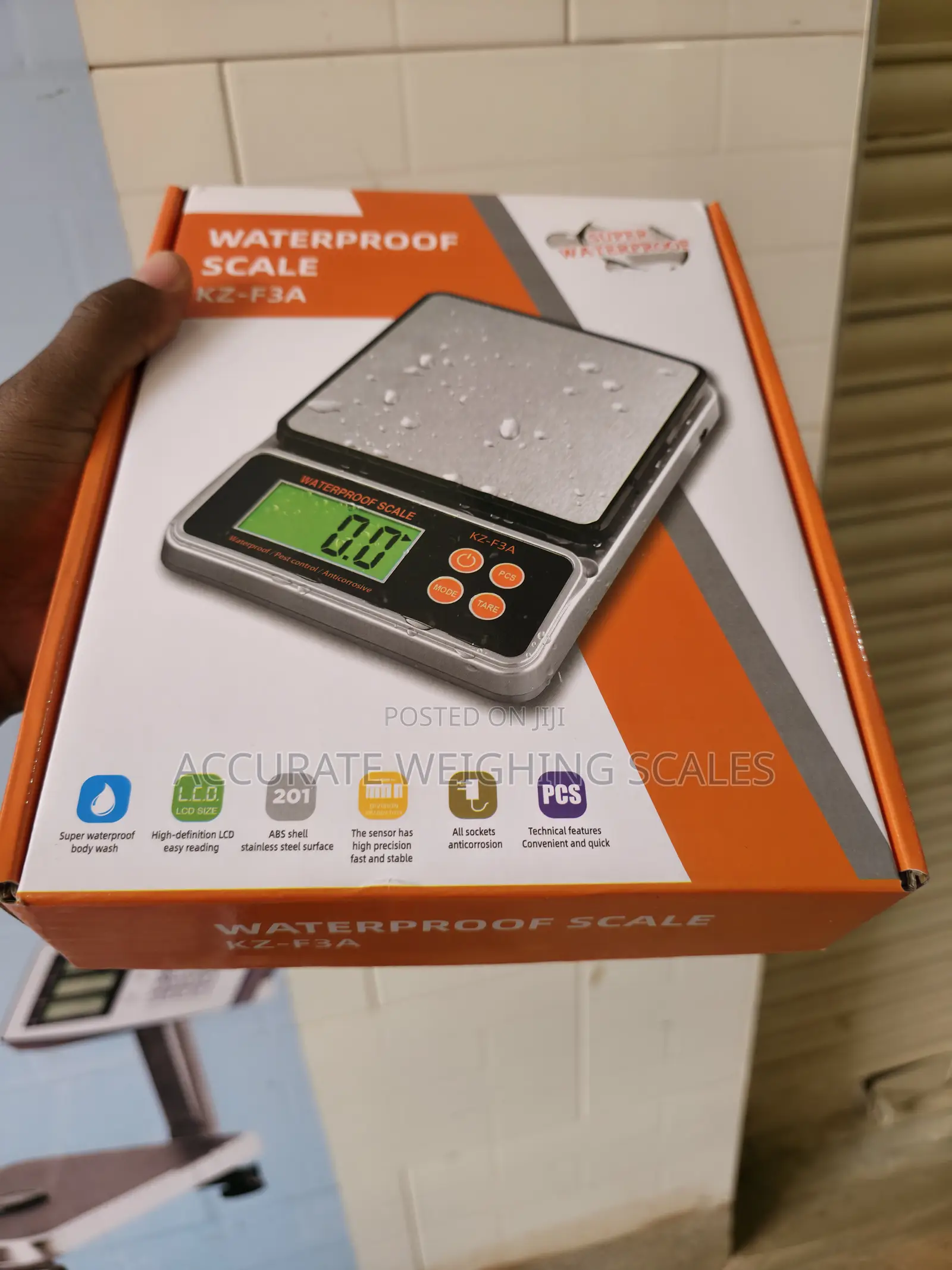 Confirmation Waterproof Weighing Scale in Central Division - Retail & Store Equipment, Accurate ...
