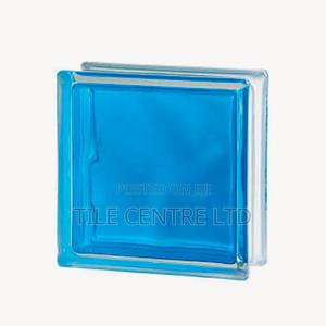 Glass Block 190x190x80mm Misty Cloudy Blue in Central Division ...