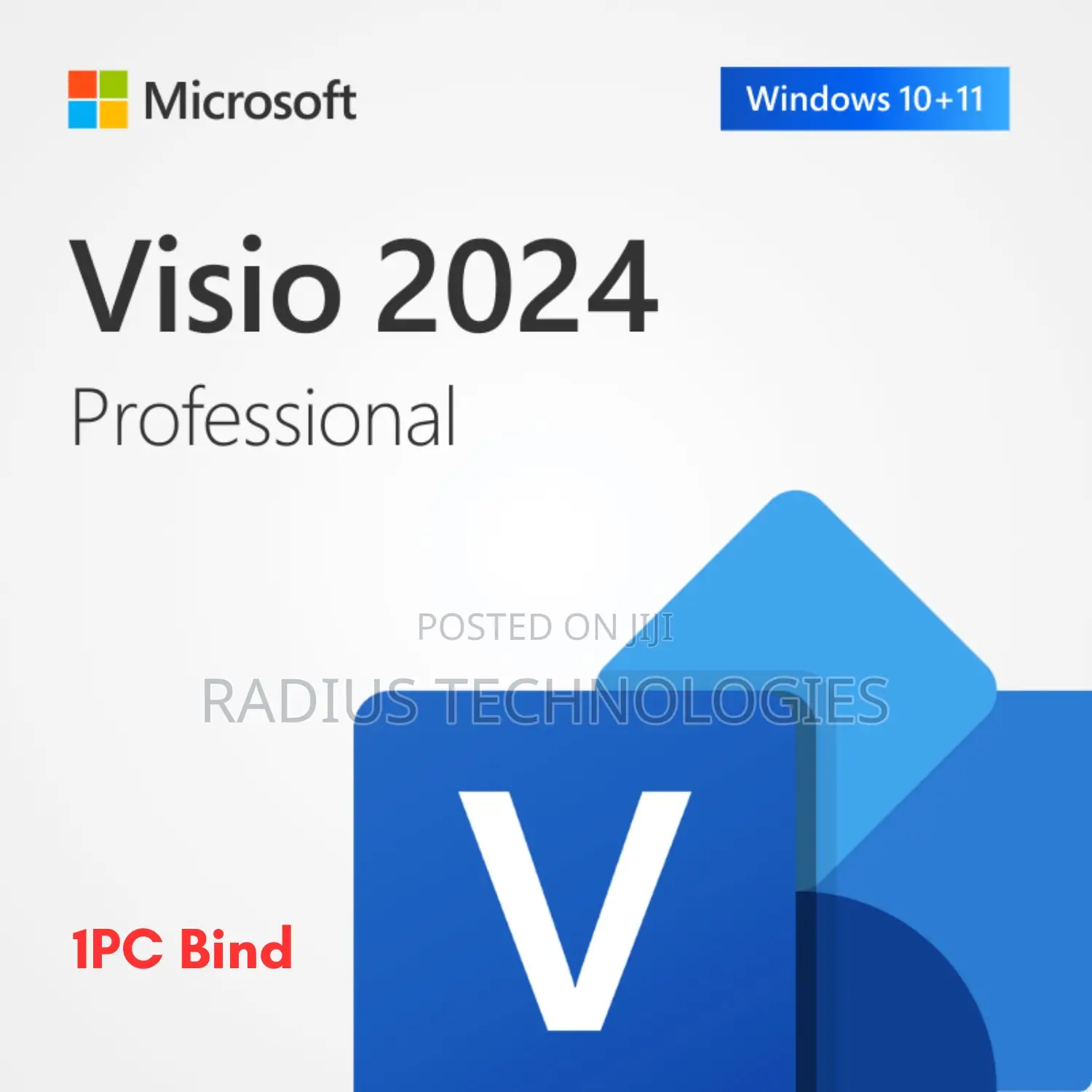Microsoft Visio 2024 Professional (1pc) – Bind License in Central ...