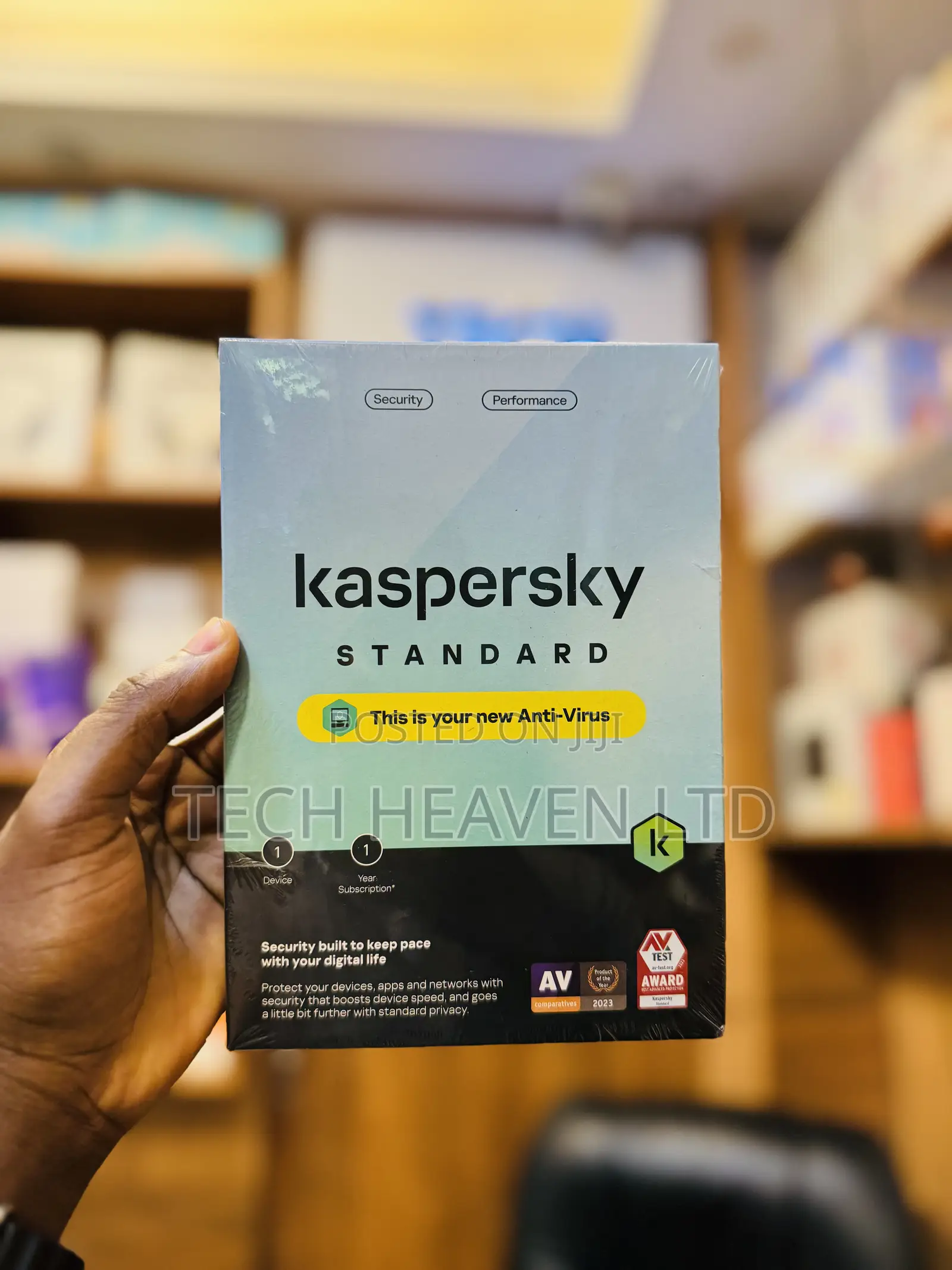 Kaspersky Standard Anti-Virus 2025 1 Device 1 Year | Advanced Security in Central Division ...