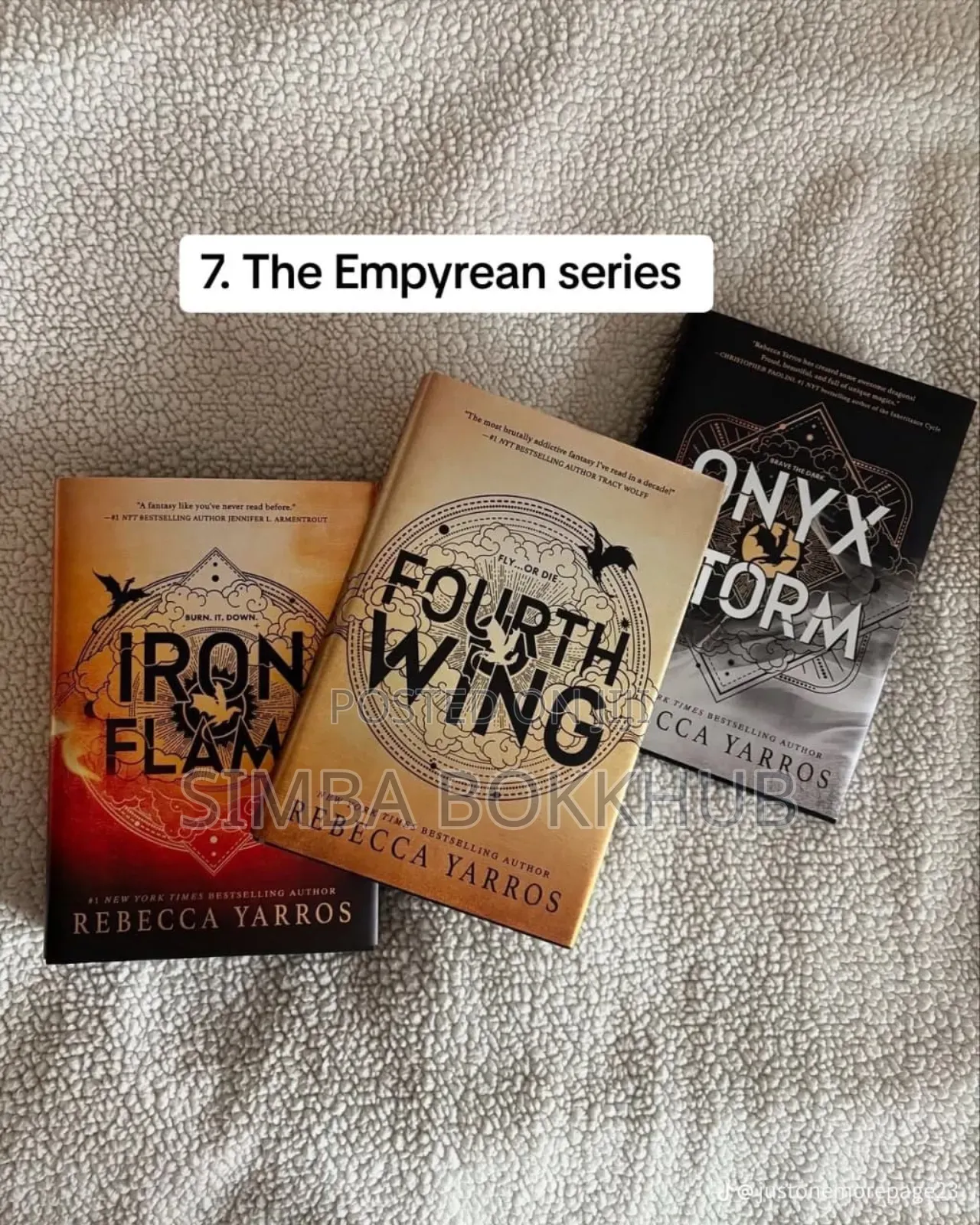 The Empyrean Series by Rebecca Yarros in Central Division - Books ...